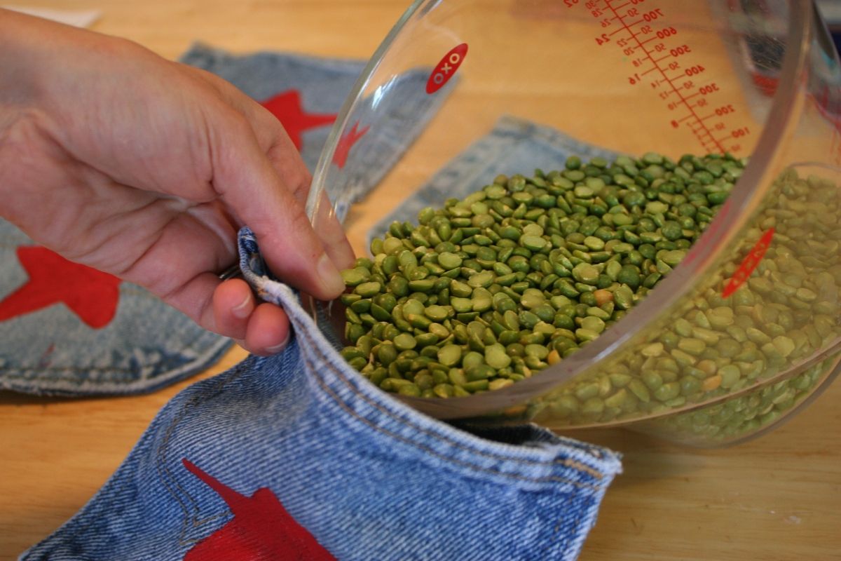 Sew Blue Jean Pocket Bean Bags : 6 Steps (with Pictures) - Instructables
