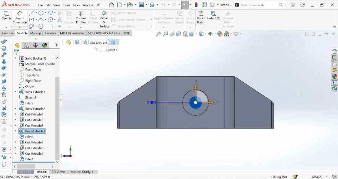 DRONE SOLIDWORK FOR BEGINNER : 4 Steps - Instructables