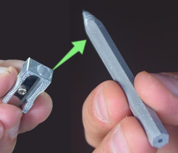 Casting Aluminium Pencil by Using a Microwave and a Vacuum Cleaner : 17 ...