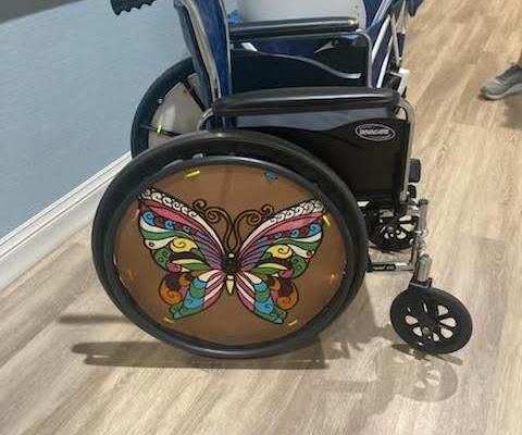 DIY Wheelchair Wheel Covers or Spoke Guards : 9 Steps - Instructables