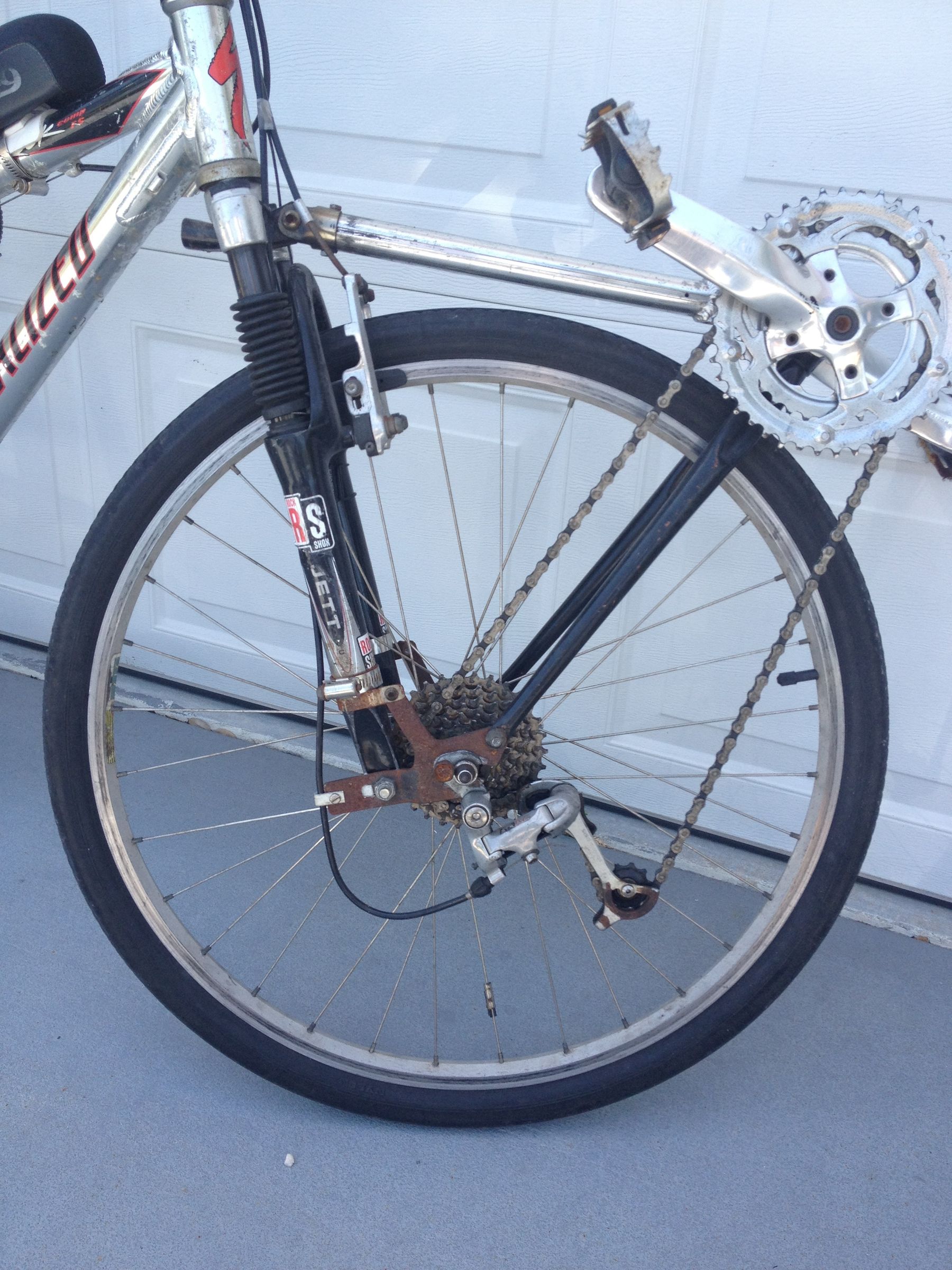 DIY Recumbent Bicycle Made From Recycled Parts : 8 Steps (with Pictures ...