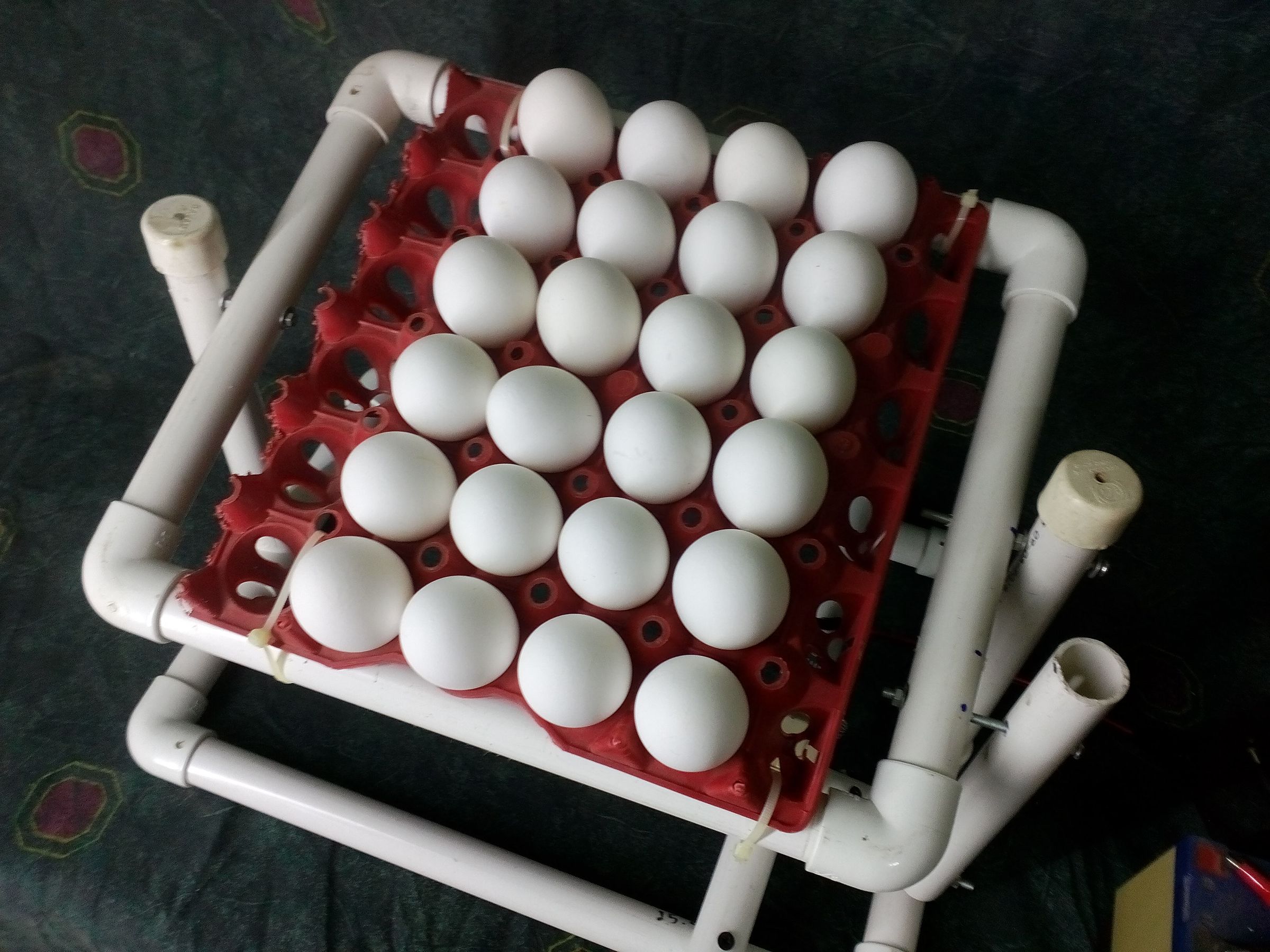 How to Make Automatic Rotating Egg Tray From PVC : 7 Steps (with ...