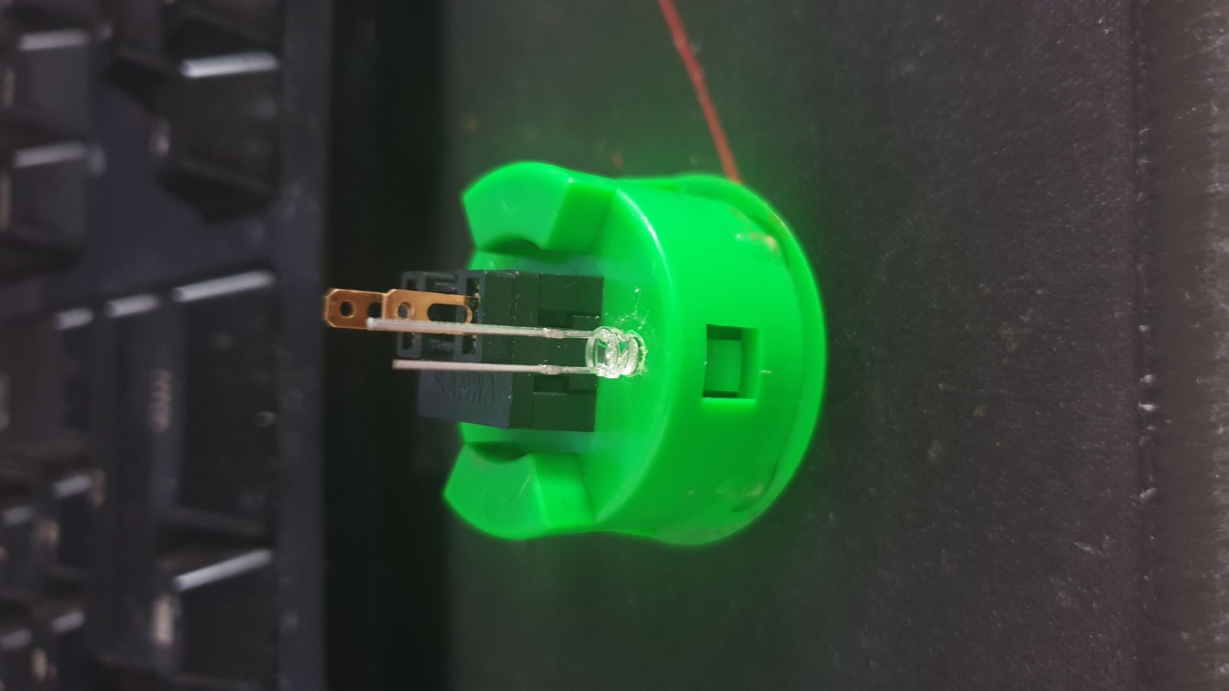 Add LEDs to Your Arcade Stick Sanwa Buttons! : 6 Steps (with Pictures ...