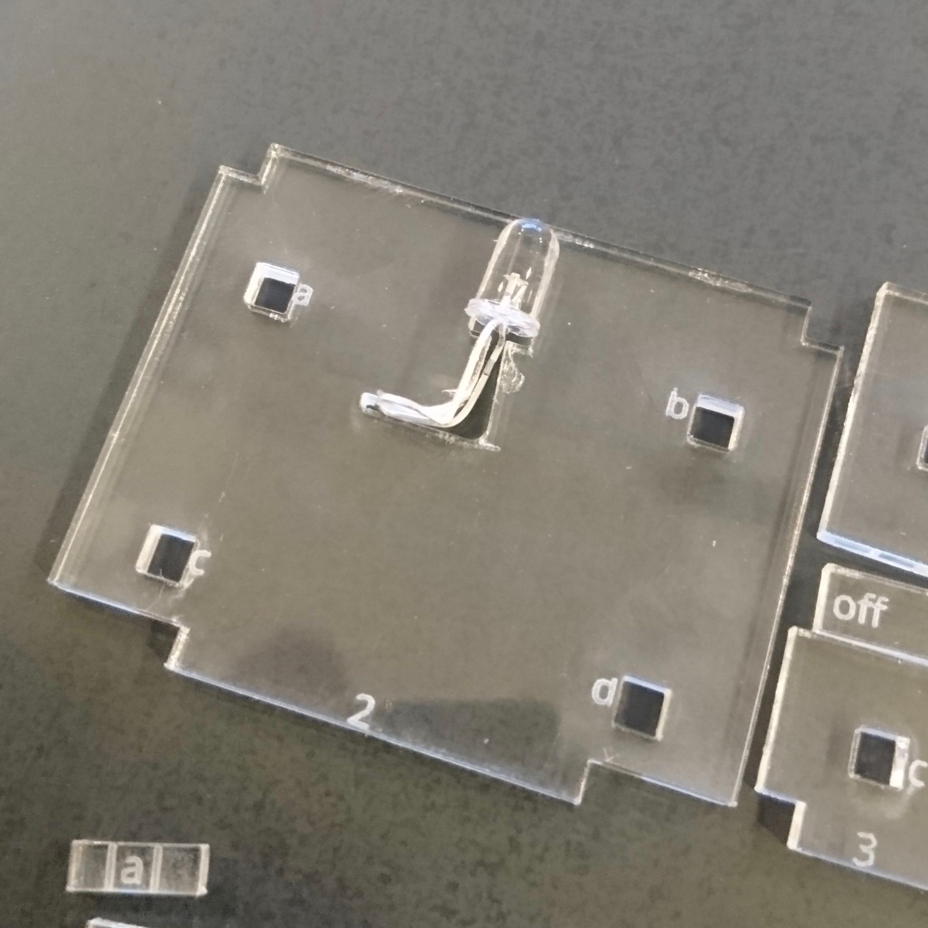 Acrylic LED Display With Lasercut Switch : 11 Steps (with Pictures ...