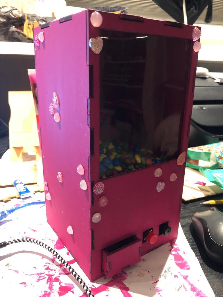 Arduino Mini Candy Vending Machine That Plays Music 5 Steps