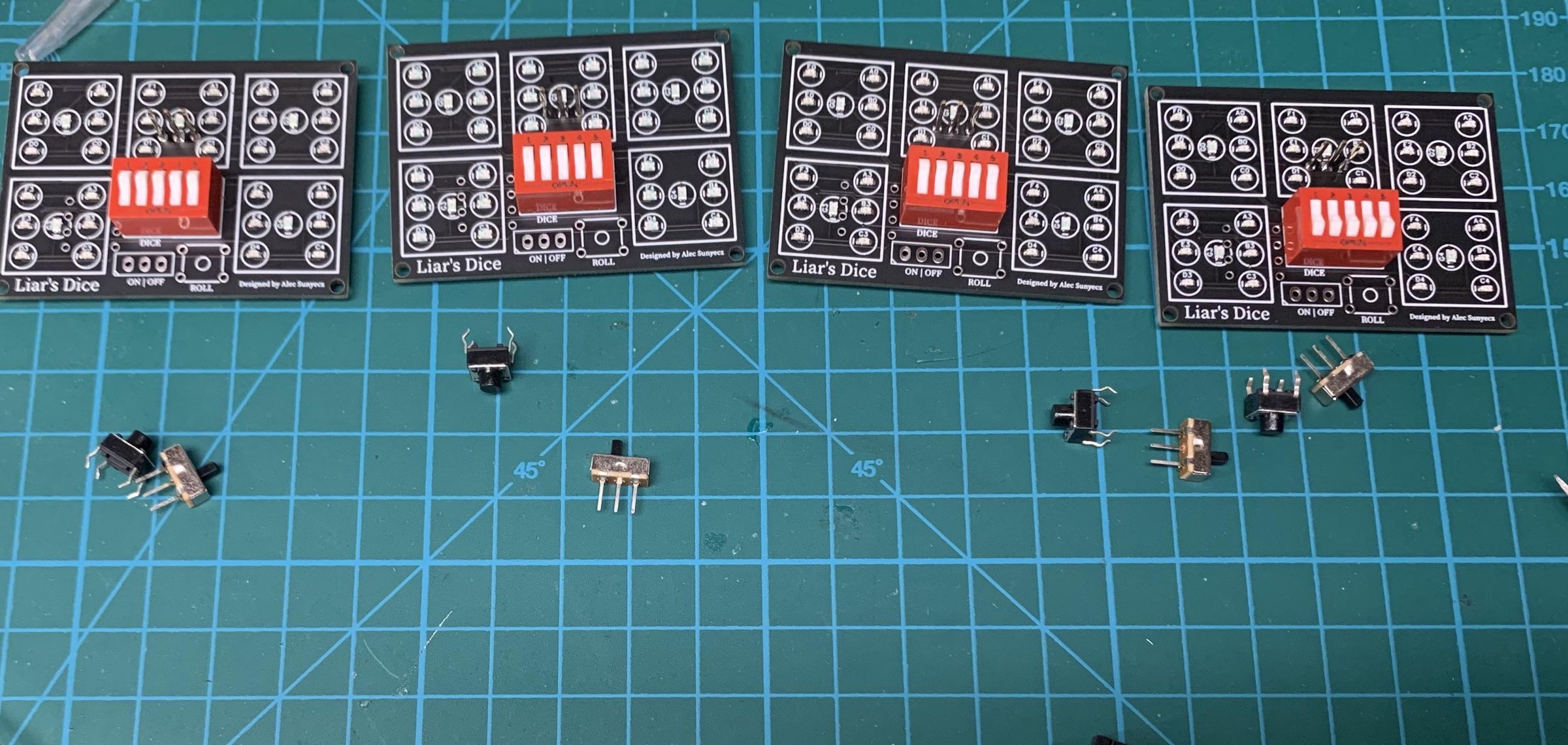 Pocket Dice! Electronic Dice for Liars Dice and More : 7 Steps (with ...