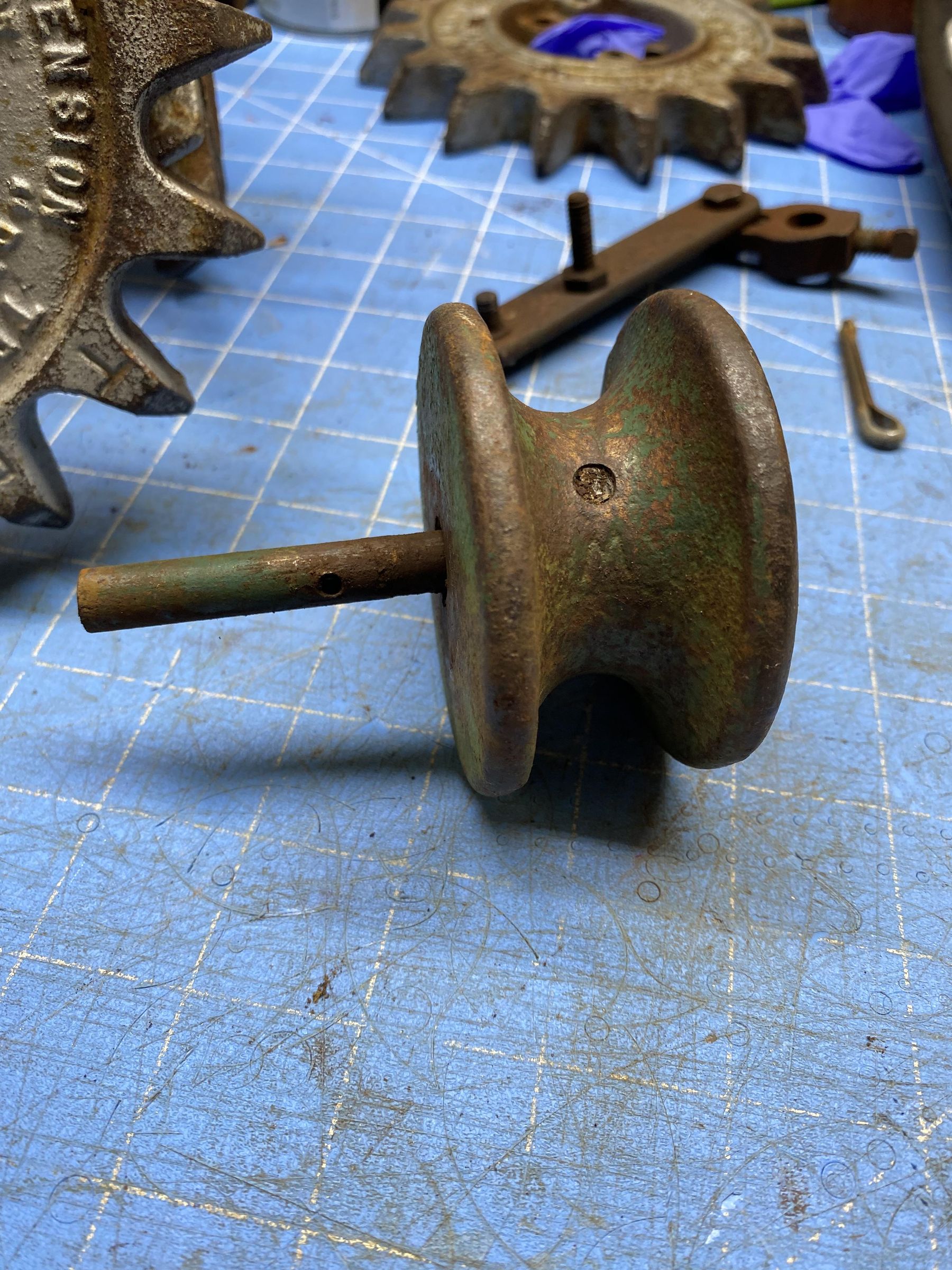 Restoring Grandpa's National Walking Sprinkler : 5 Steps (with Pictures ...