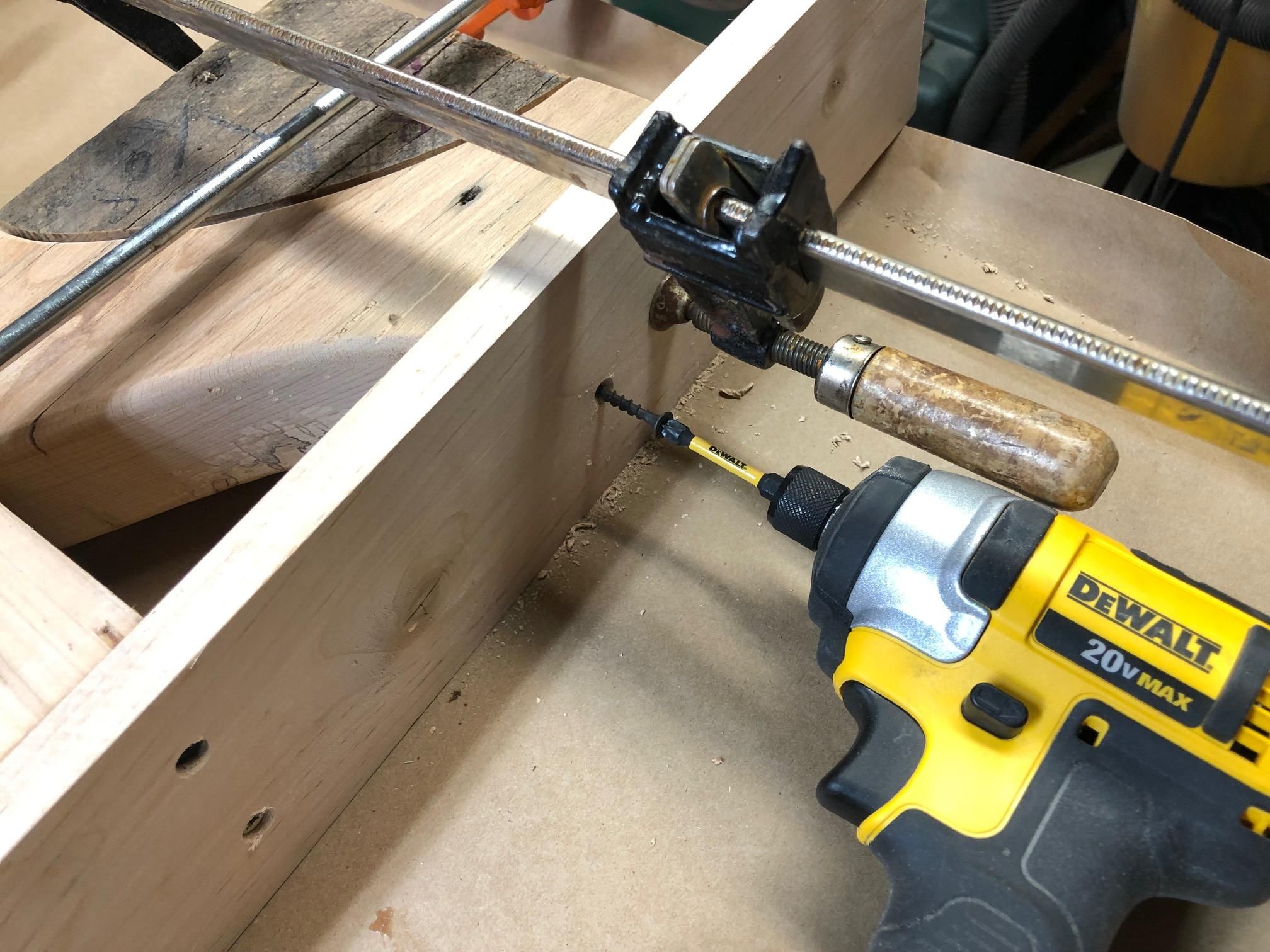 Reclaimed Barn Wood Trestle Table : 10 Steps (with Pictures ...
