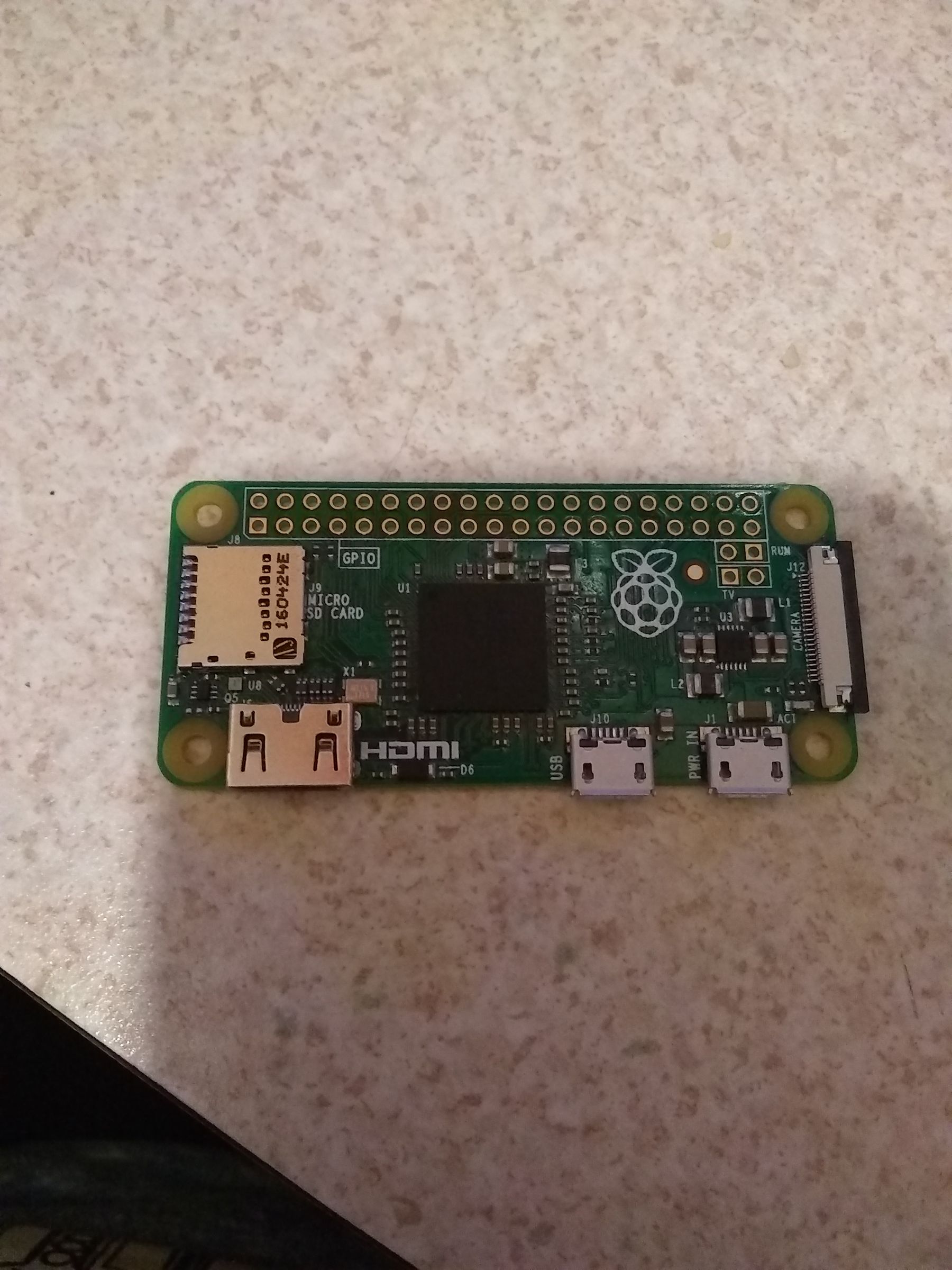 Simple Weather Display Using Raspberry PI and Cyntech WeatherHAT : 4 ...