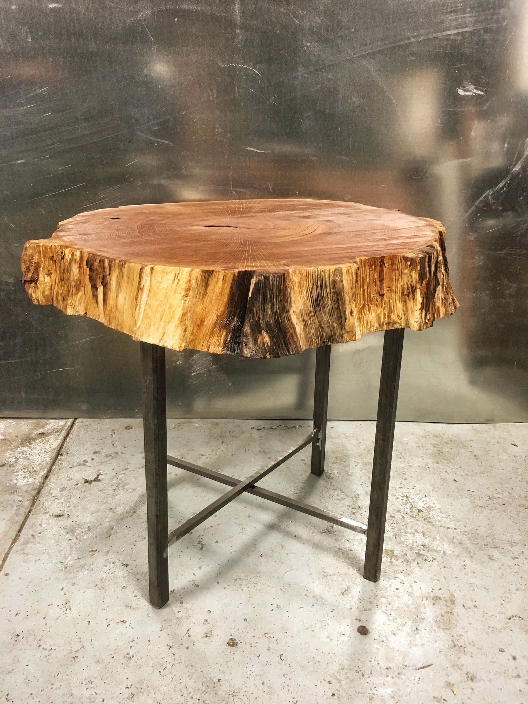 How To: Log Slice Side Table : 15 Steps (with Pictures) - Instructables