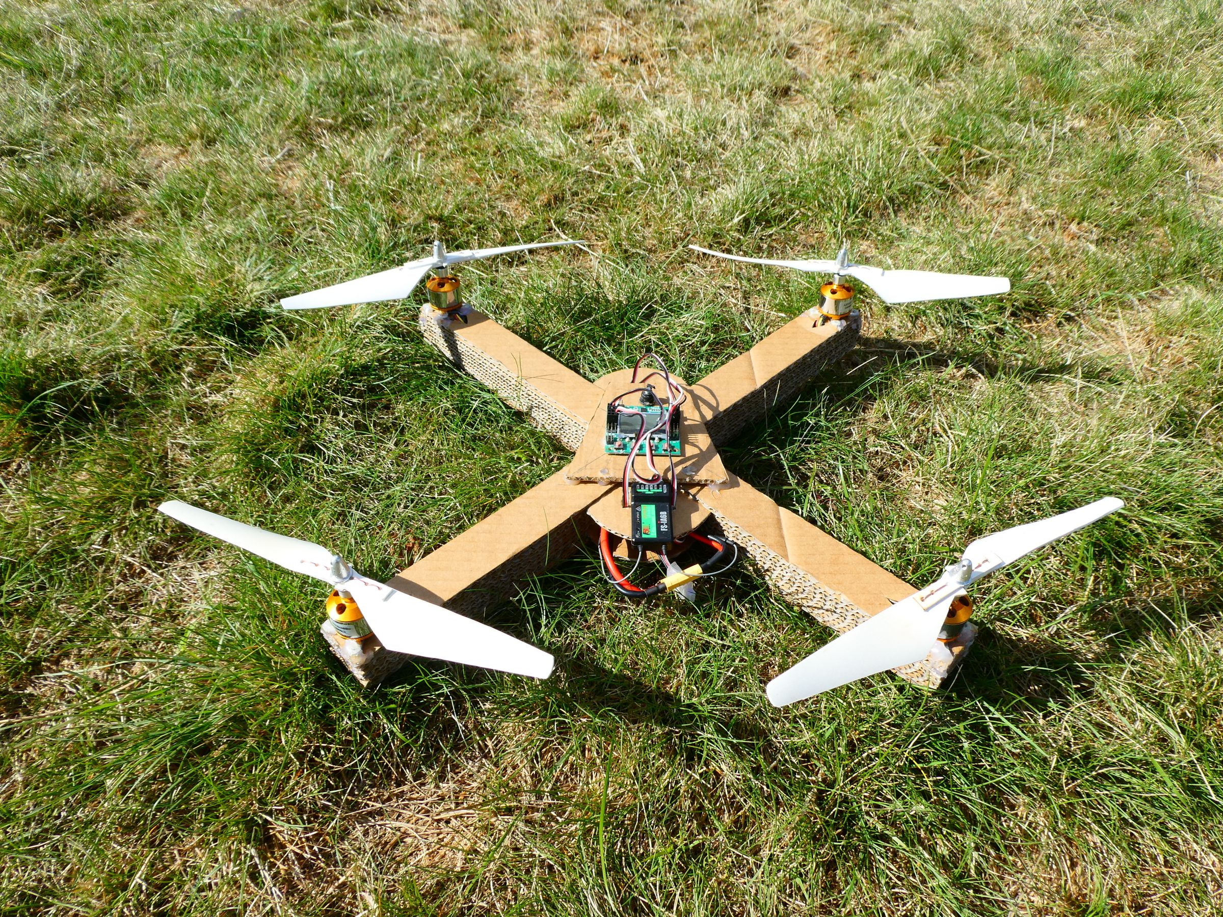 Cardboard Quadcopter : 8 Steps (with Pictures) - Instructables