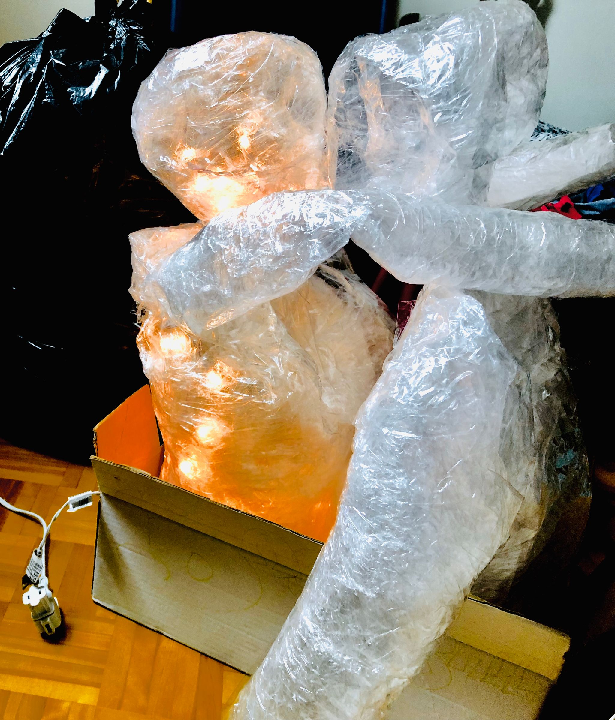 Human Packing Tape Sculpture : 8 Steps - Instructables