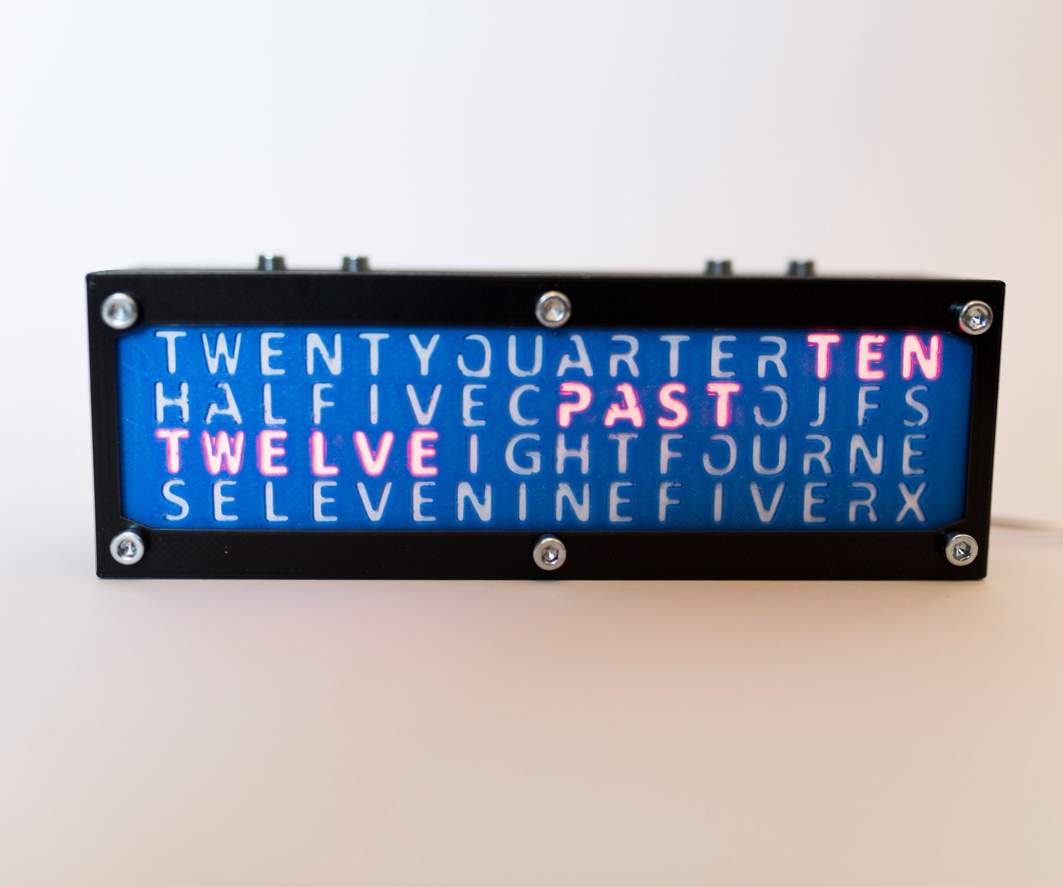 Mini Word Clock : 3 Steps (with Pictures) - Instructables