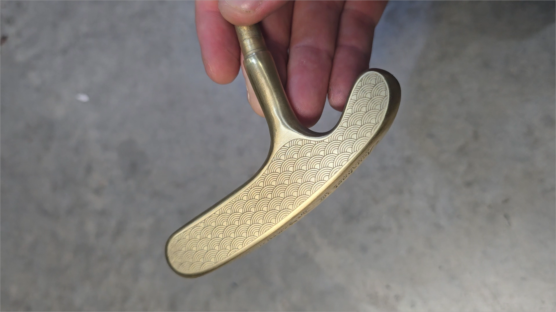Putter Face With Zen Pattern : 6 Steps (with Pictures) - Instructables
