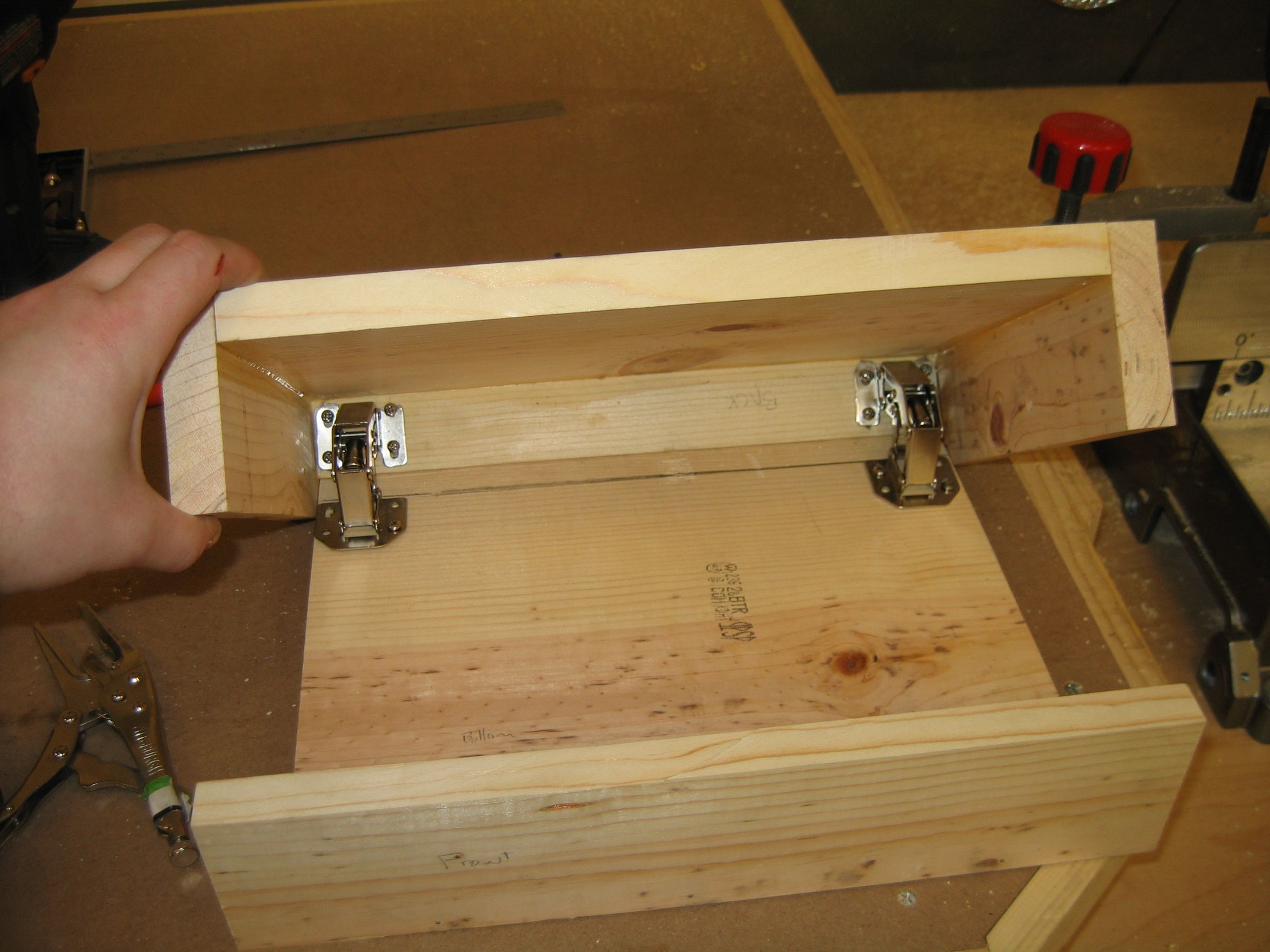Floating Shelf W/ Secret Compartment (I Made It at TechShop!) : 10 ...