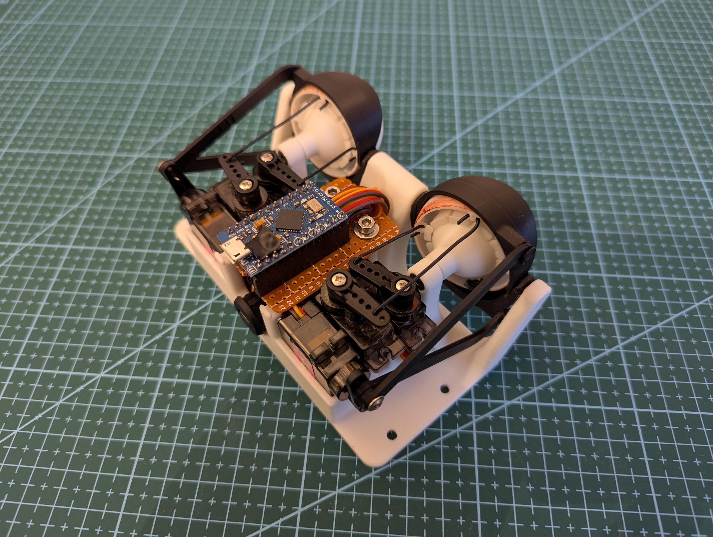 Animatronic Eyes - (Double and Single, 3D Printed, Compact, With ...