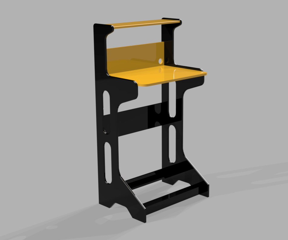 Single Sheet Stand-Up Work Station - Instructables
