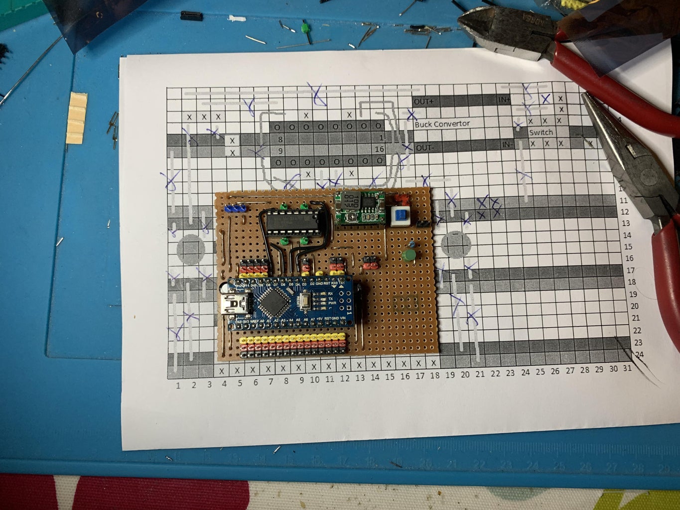 Arduino Nano Robot Controller Board For L0cost Robots Built On Matrix