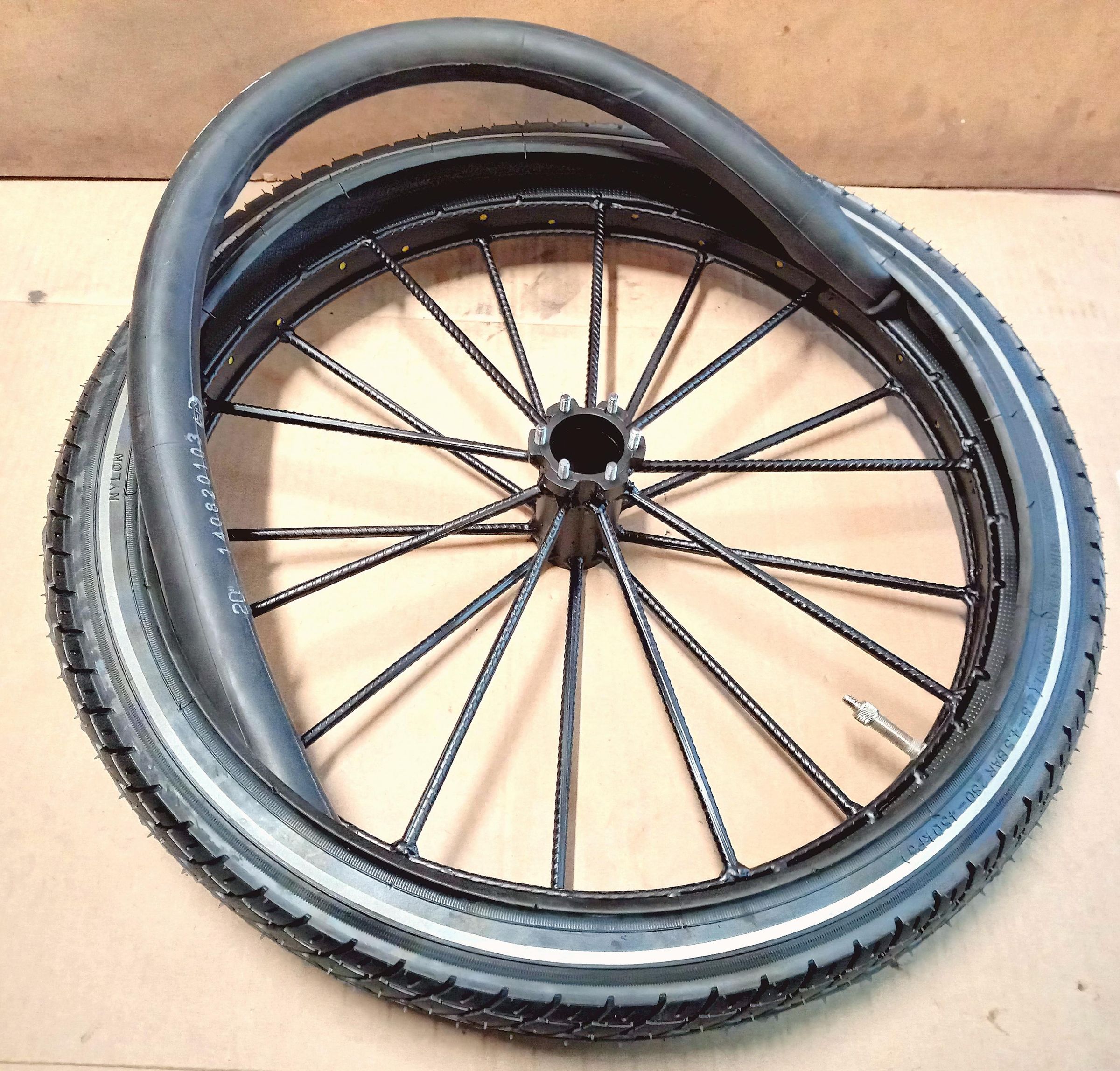 DIY Wheels for Bike or Trike or Trailer : 13 Steps (with Pictures ...