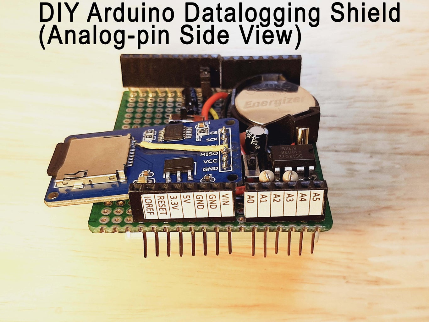 Arduino Data Logging Shield With Real Time Clock Timestamp And Telemetry Sensor Network 9