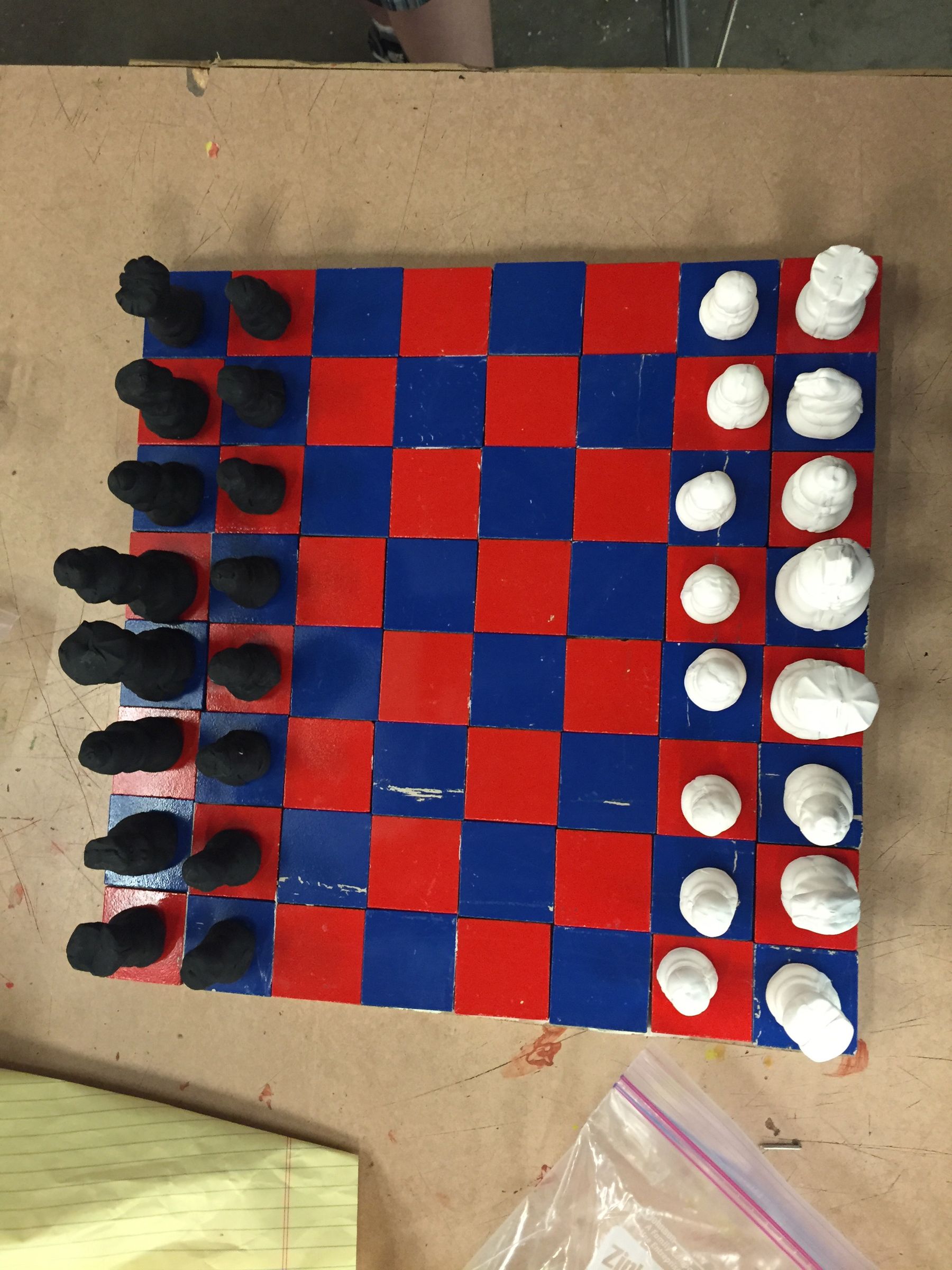 DIY Chess Board/Pieces : 3 Steps - Instructables