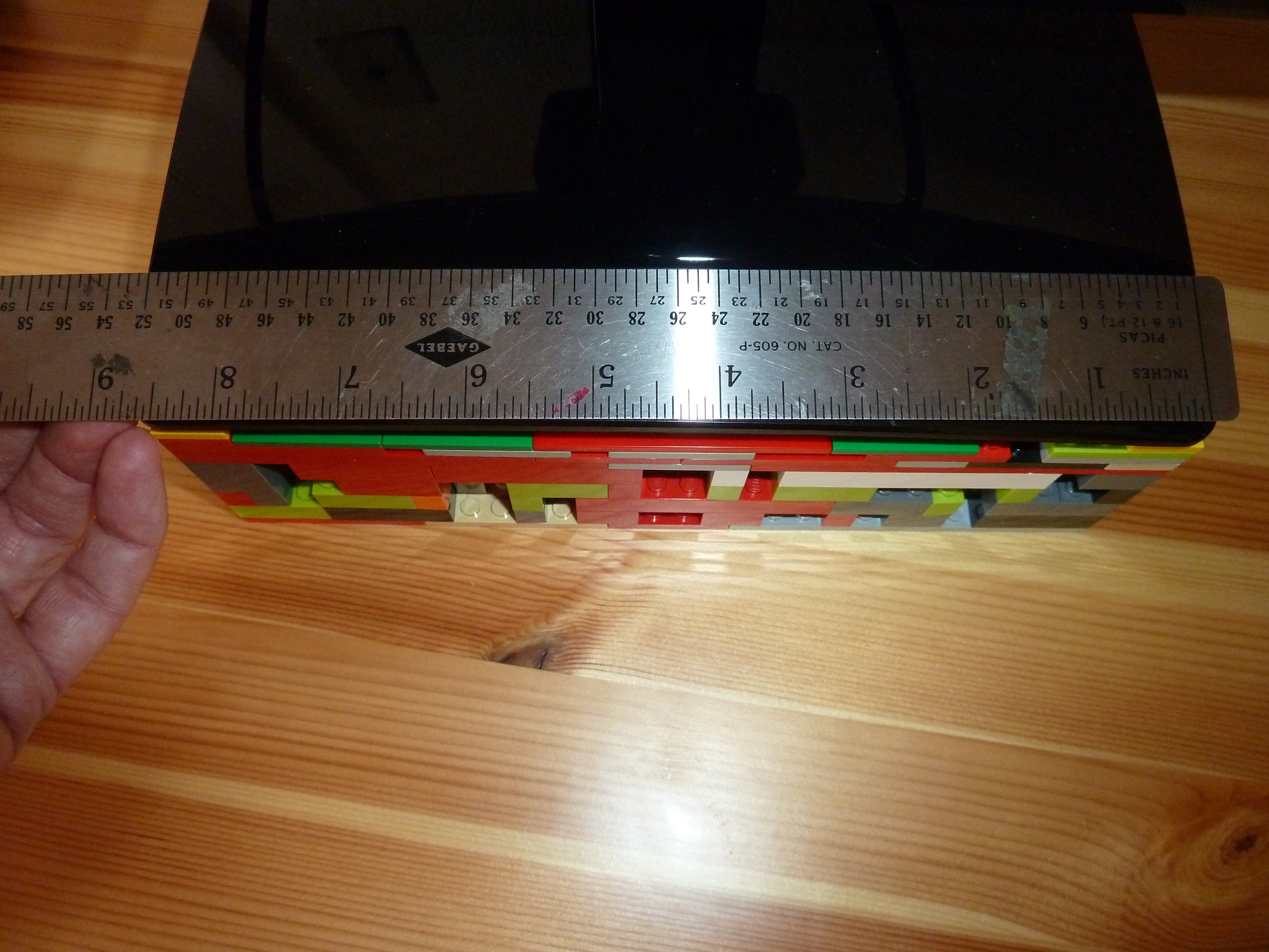 Lego Monitor Stand : 6 Steps - Instructables