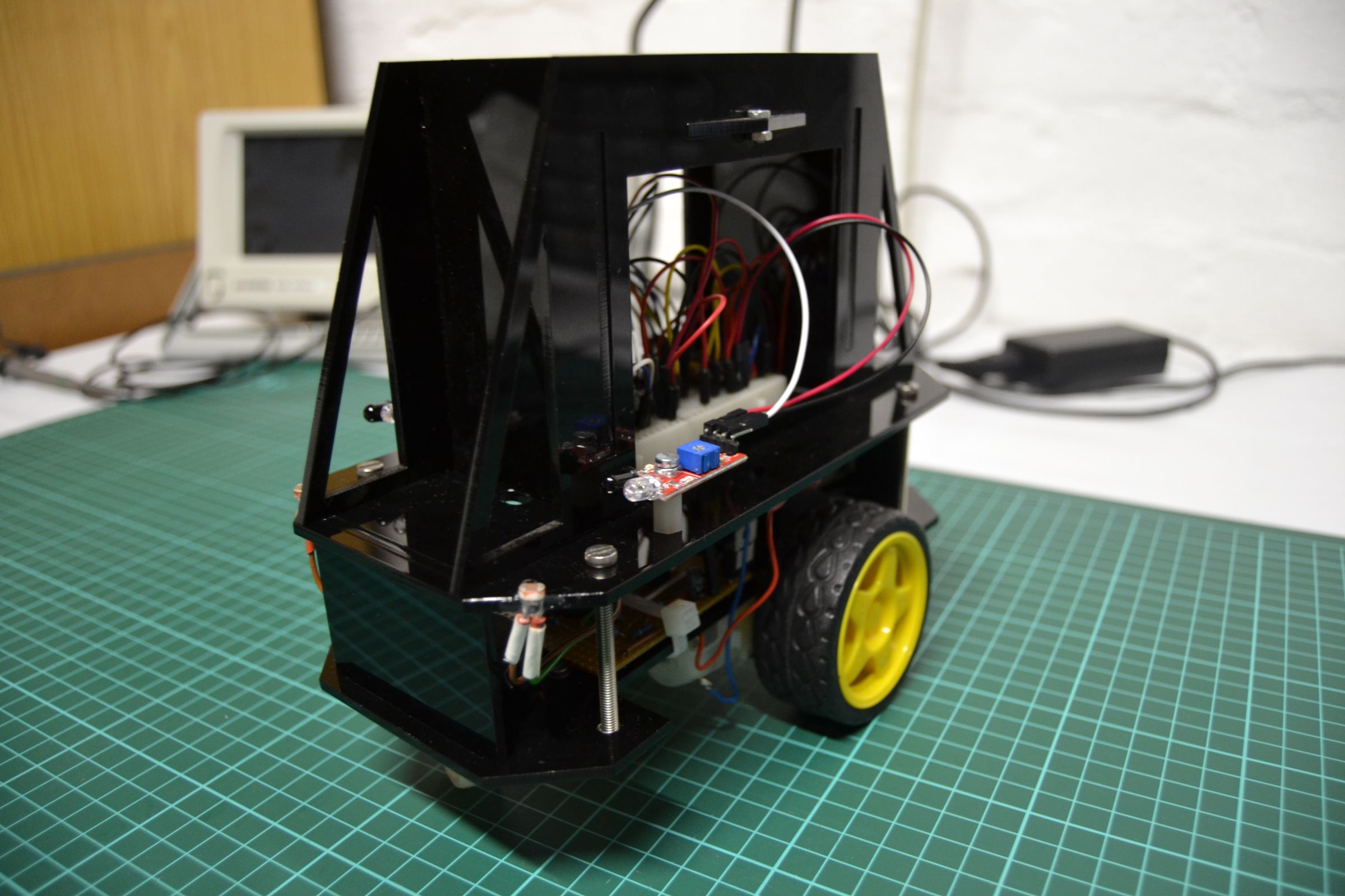 Sensor Platform Robot With IR Control : 13 Steps (with Pictures ...