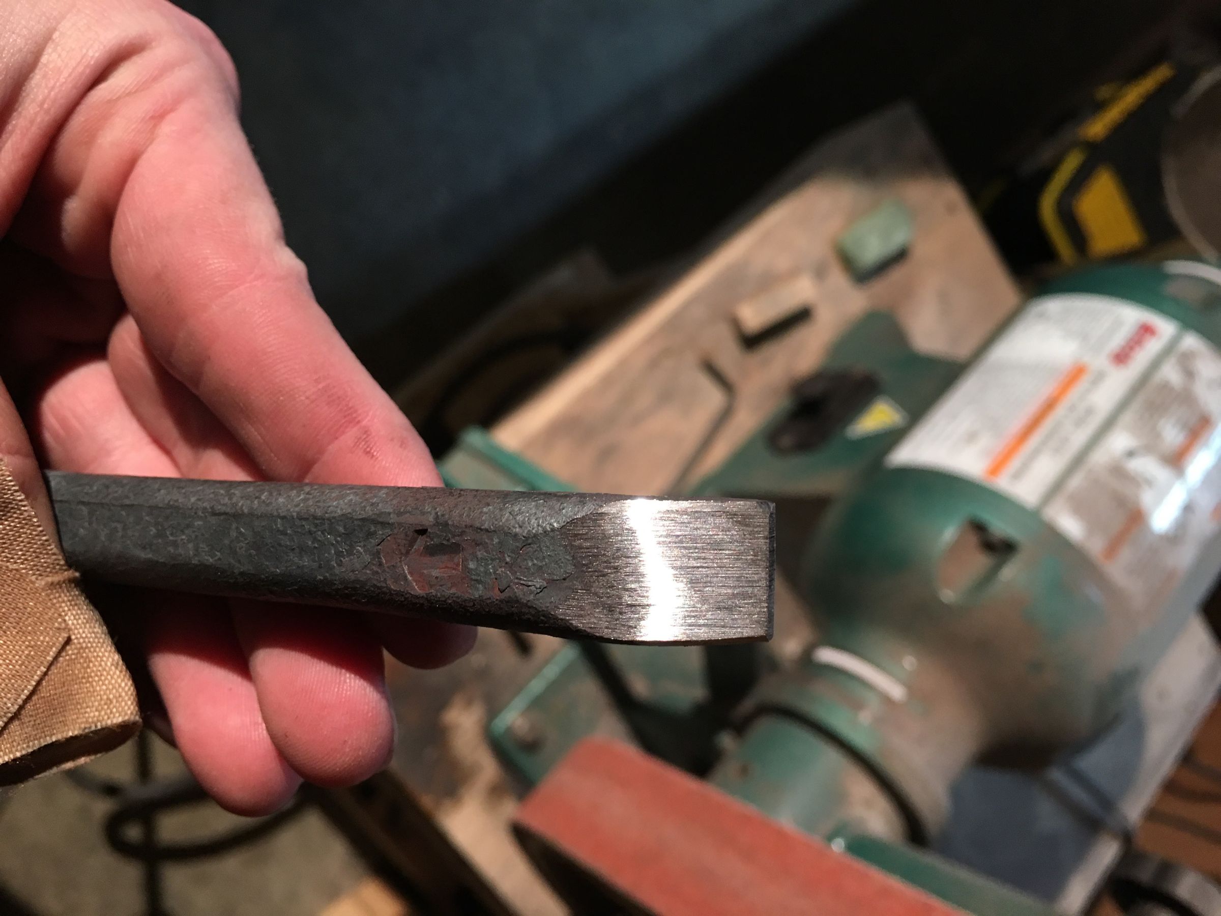 HAND FORGED Cold Chisel, From a Rusty Old Coil Spring : 10 Steps (with ...