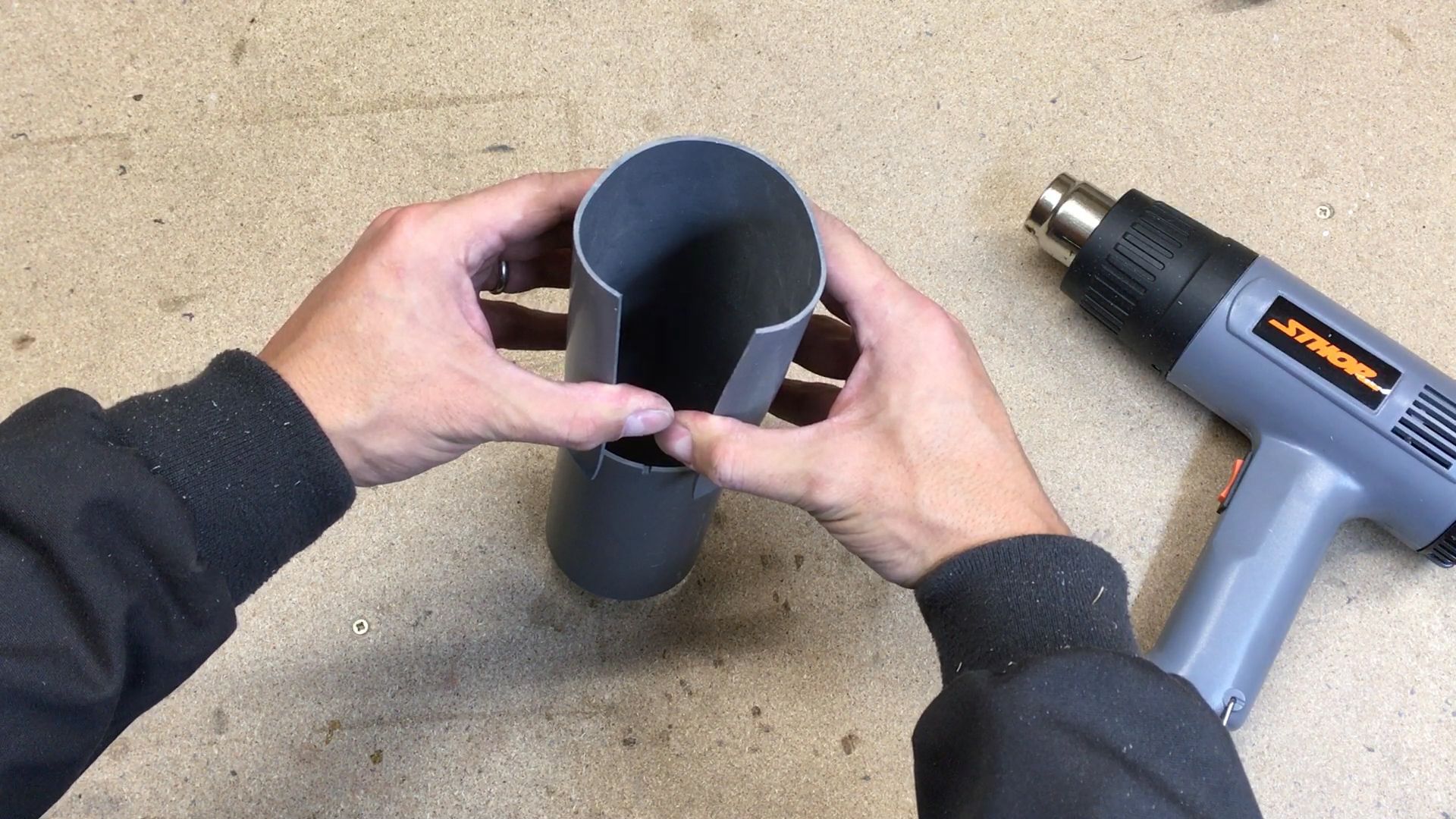 How to Make Cordless Driver Holder From PVC Pipe : 5 Steps (with ...