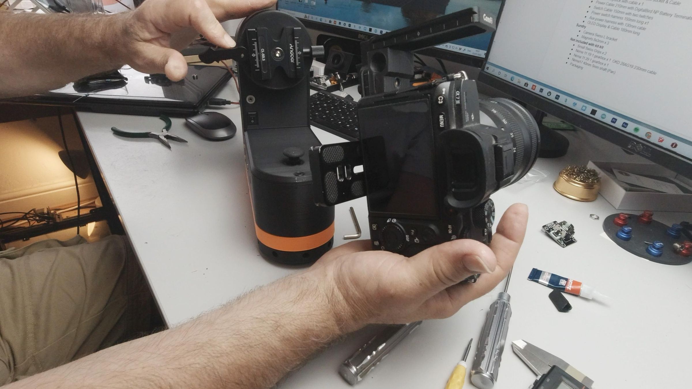 Camera Pan Tilt Head Fully Programable With WIFI PTZ Capability : 26 ...