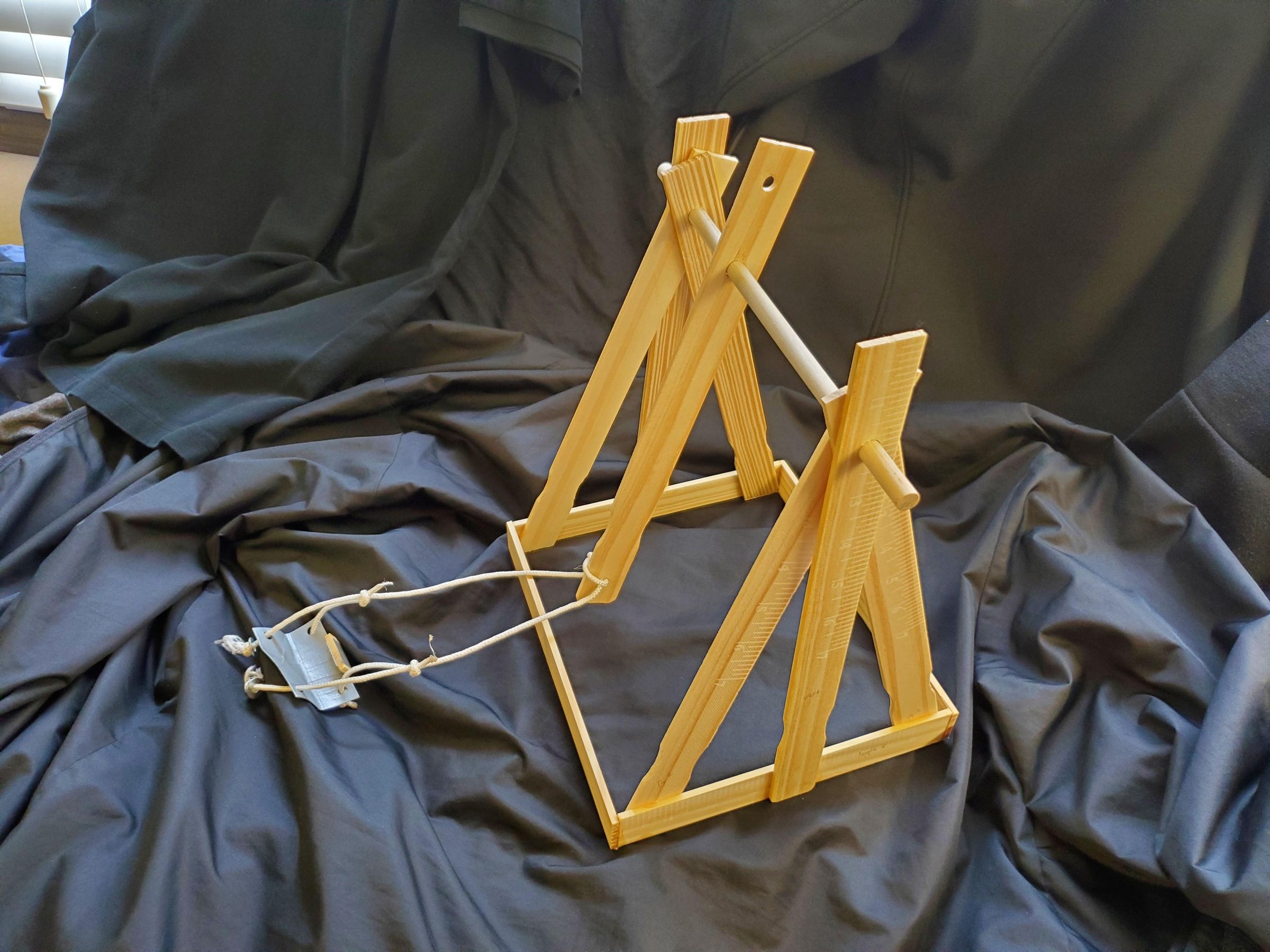 Trebuchet With Paint Sticks : 10 Steps (with Pictures) - Instructables