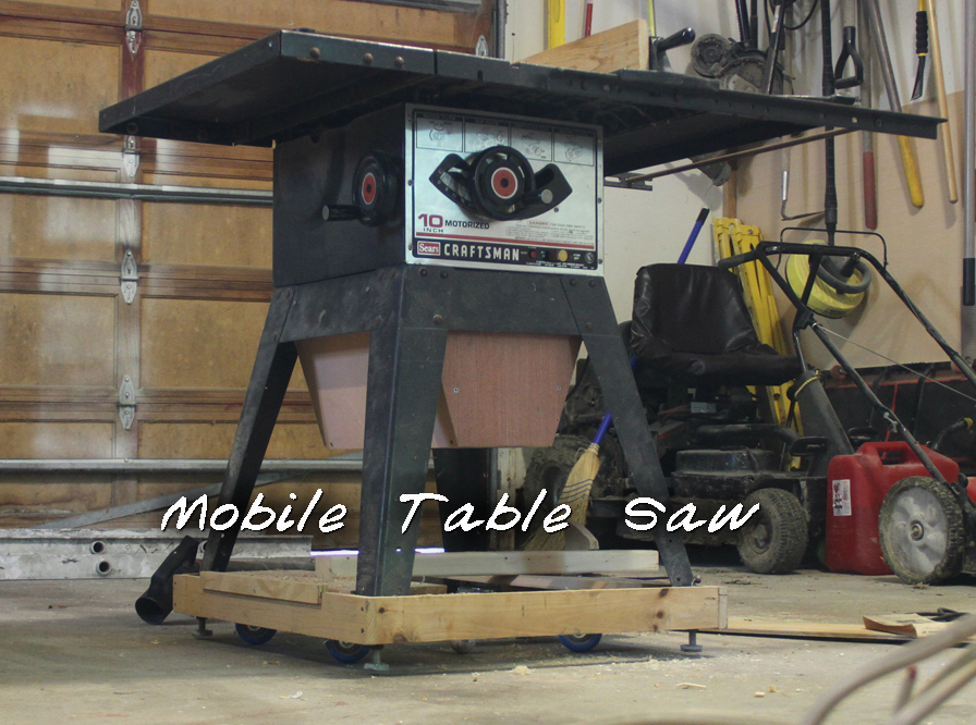Craftsman table saw with wheels store