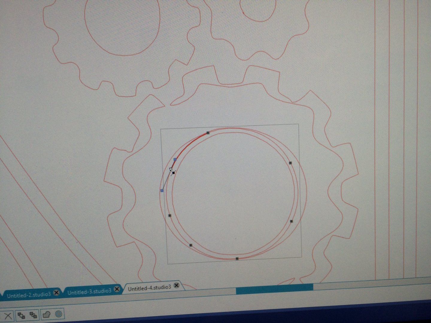Robot Logo for Cornhole Game Using Silhouette Portrait : 9 Steps ...