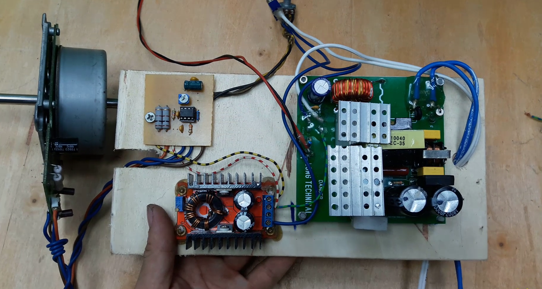Make a Fan With Brushless Motor From Old Photocopy Machine : 3 Steps ...
