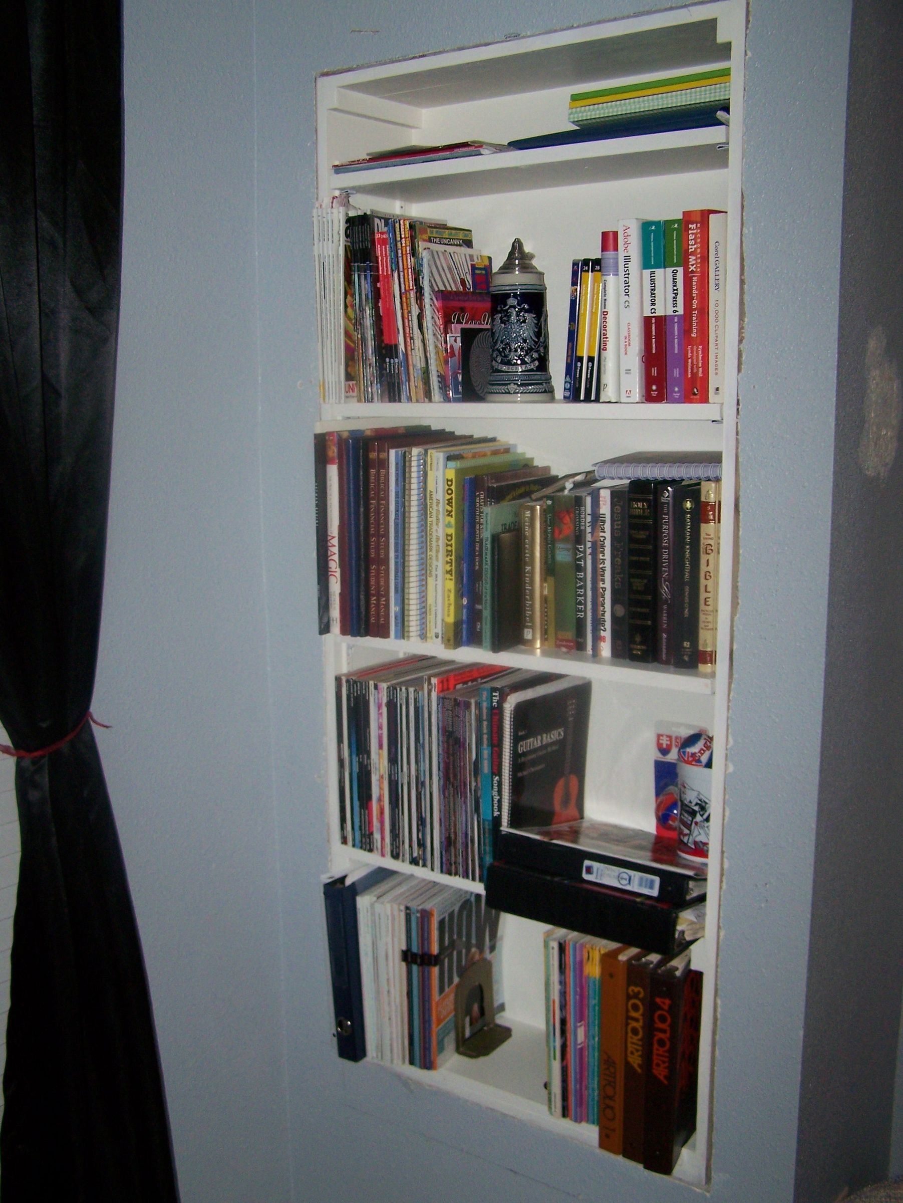 How to Create Recessed Shelving : 9 Steps - Instructables