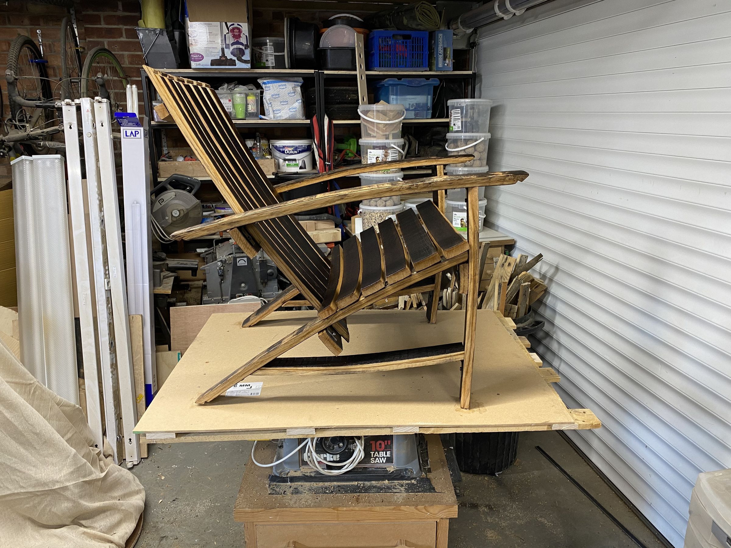 Whisky Barrel Chair : 9 Steps (with Pictures) - Instructables