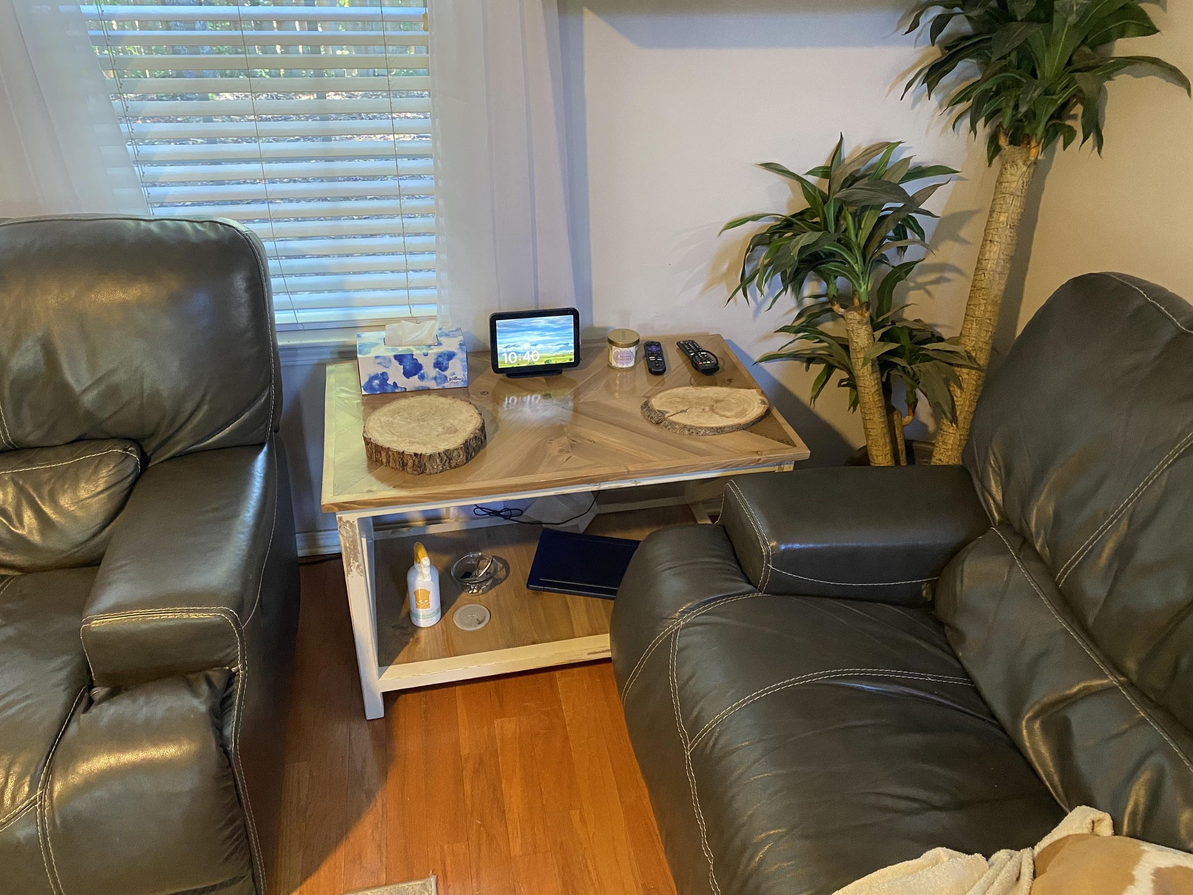 Chevron Farmhouse Coffee and End Tables : 16 Steps (with Pictures ...