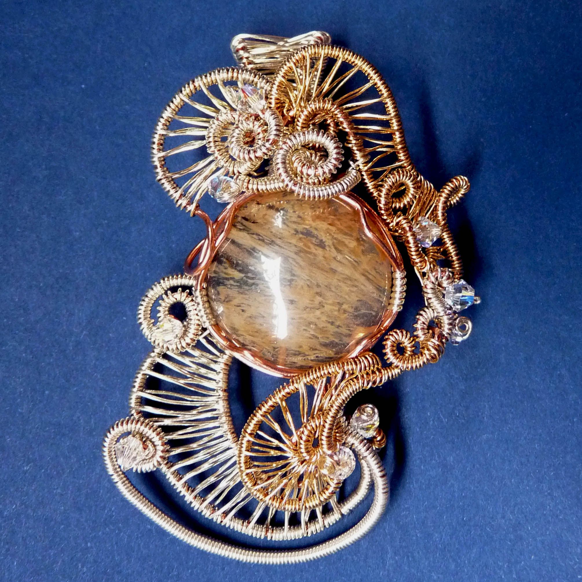 Amazing Wire Weave Pendant : 22 Steps (with Pictures) - Instructables