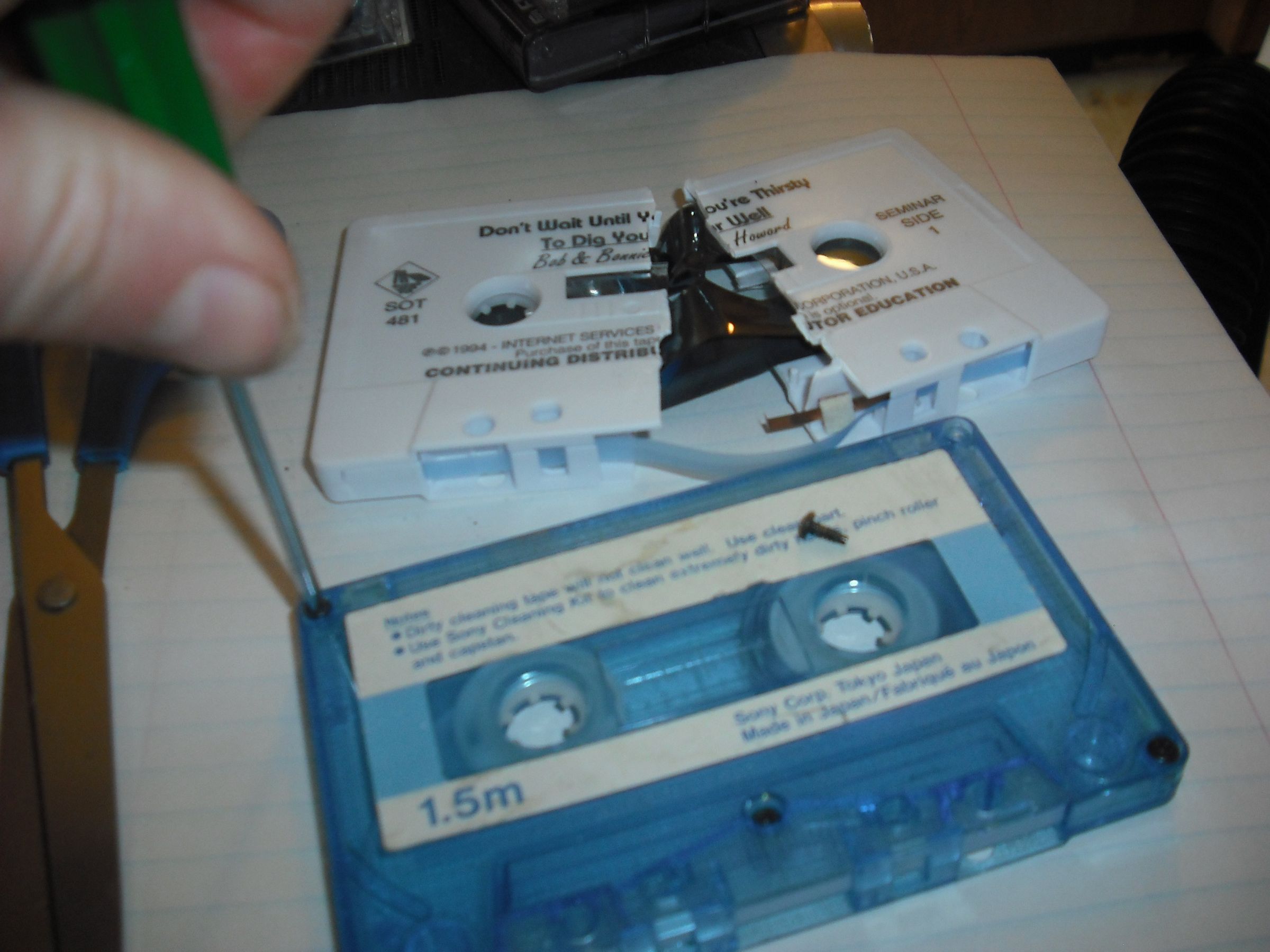 Jenffer a Jay's and How to Fix Broken Cassette Tapes - Instructables