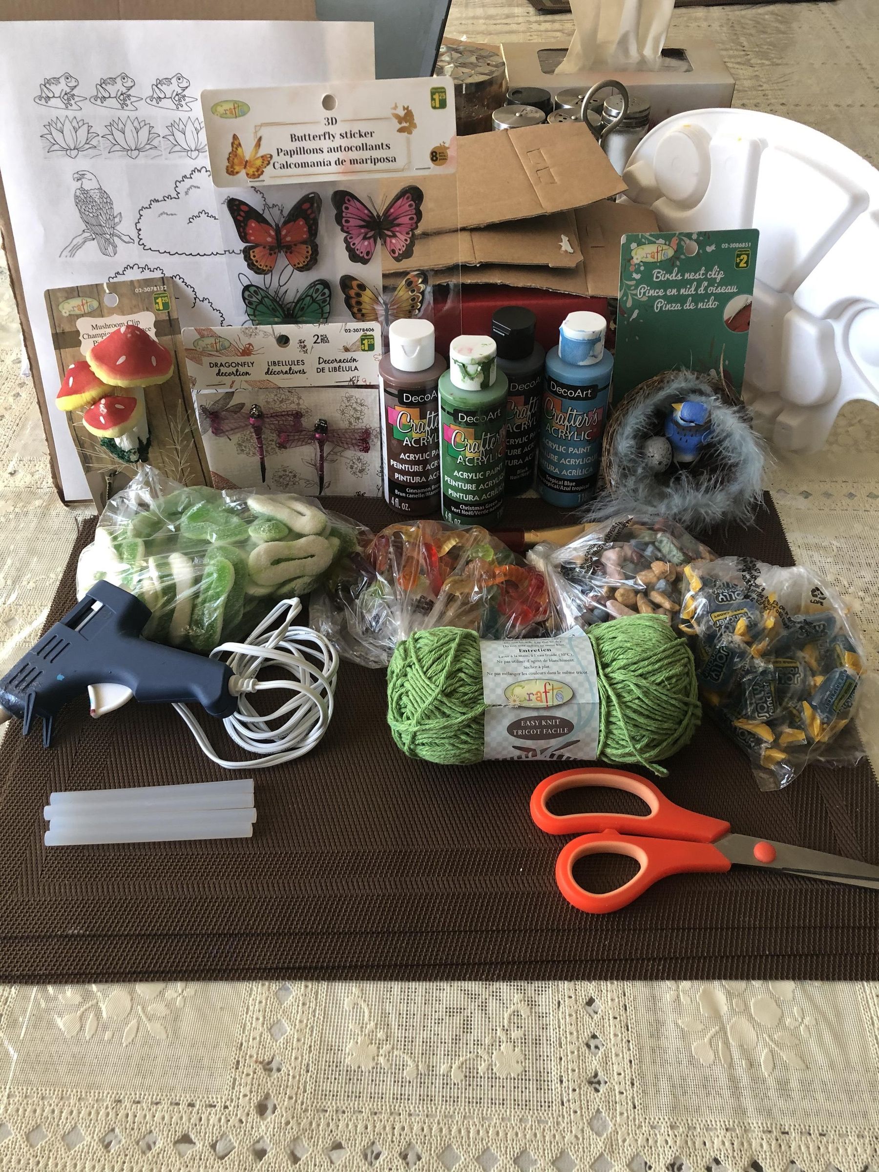 Freshwater Pond Ecosystem Model With Candy! : 8 Steps - Instructables