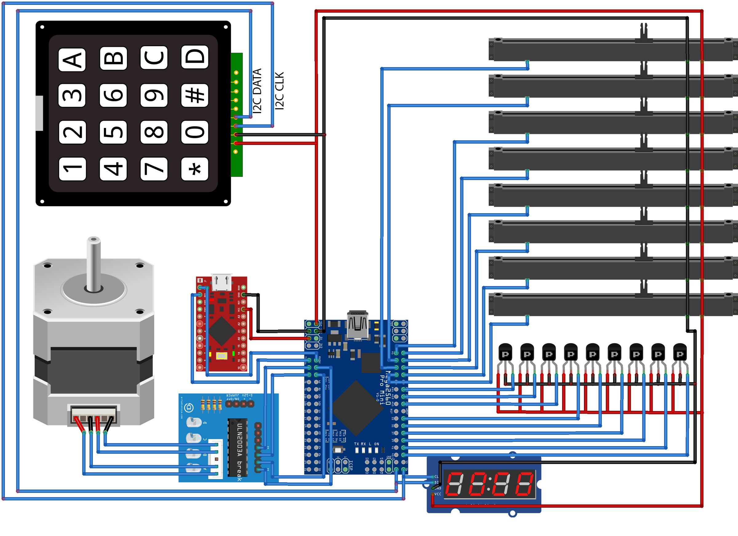 MesoTune - Magnetic MIDI Controller : 16 Steps (with Pictures ...