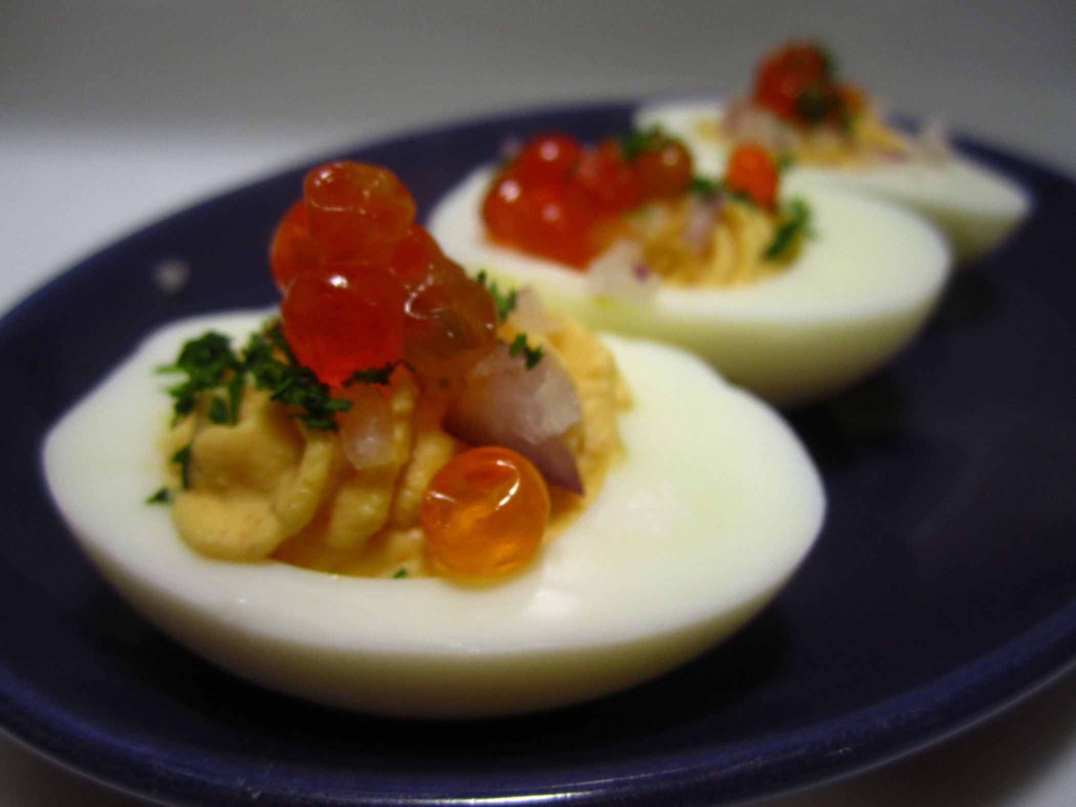 Deviled Dill Eggs With Salmon Roe : 5 Steps (with Pictures) - Instructables