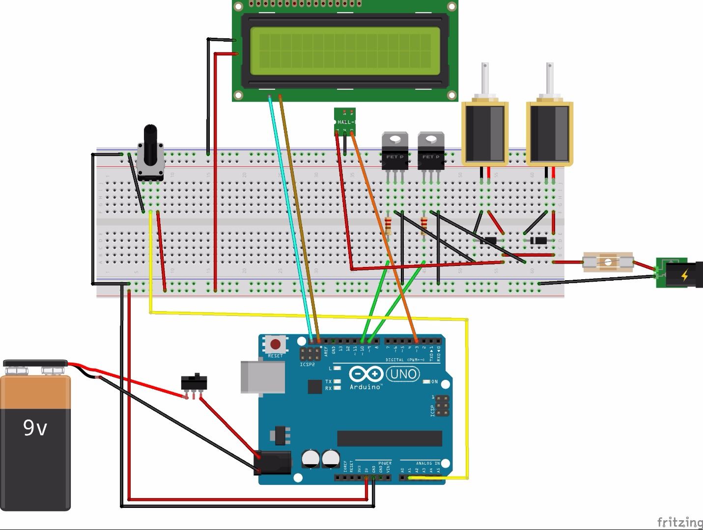 Arduino Controlled Solenoid Motor : 7 Steps (with Pictures) - Instructables
