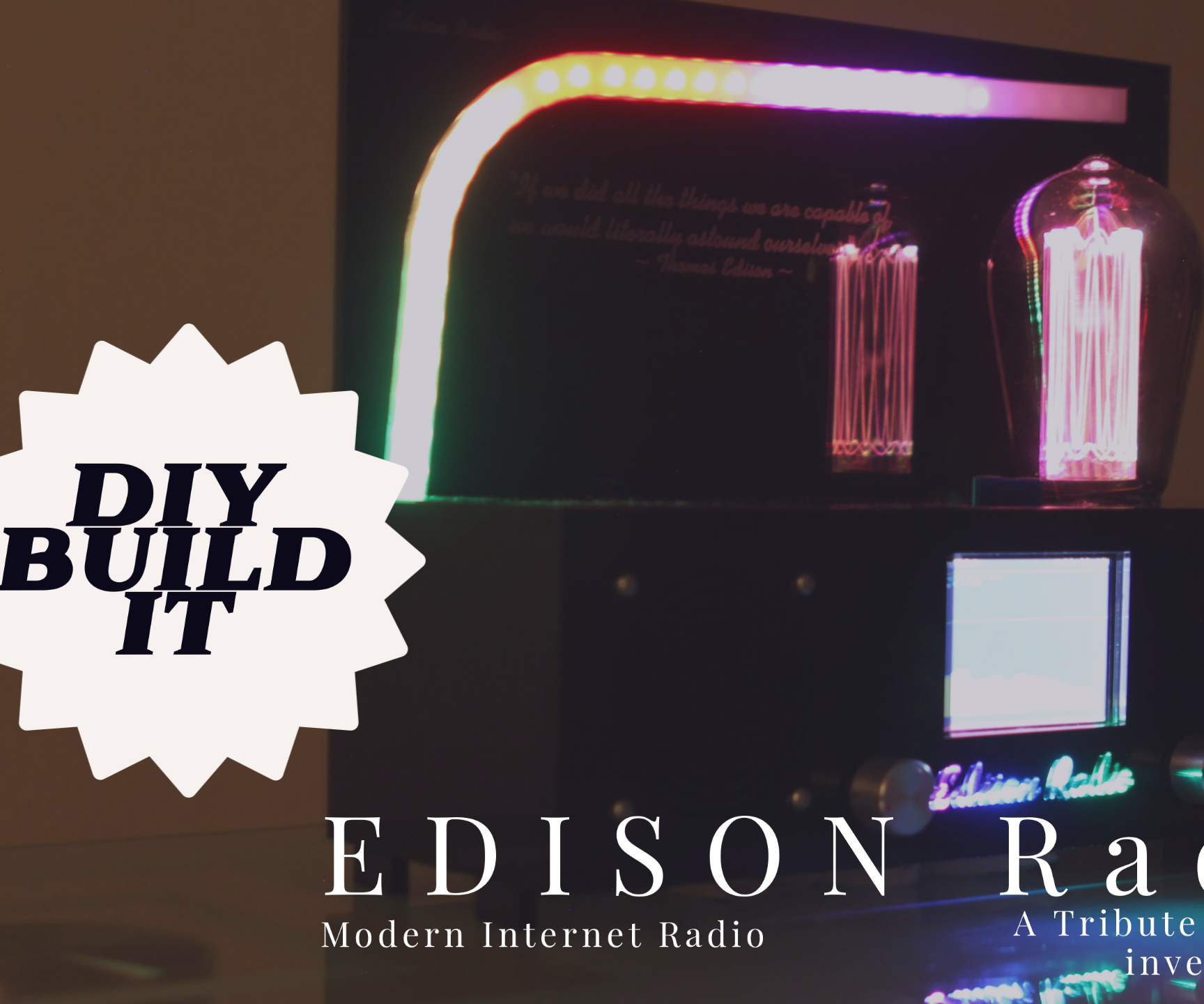 EDISON Radio : 8 Steps (with Pictures) - Instructables