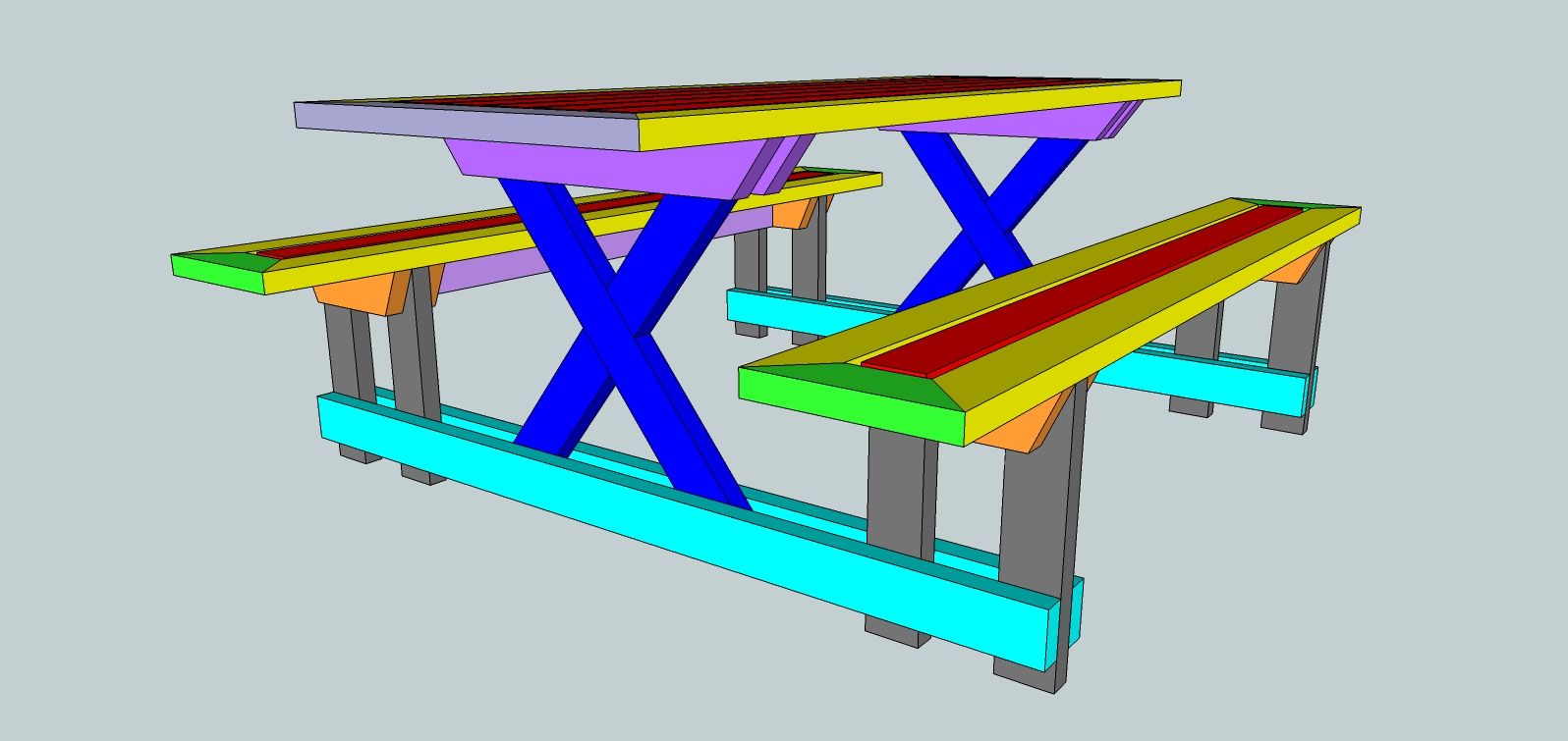 Picnic Table : 6 Steps (with Pictures) - Instructables