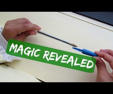 How to Do the Magnetic Pen Cap Magic Trick - Instructables