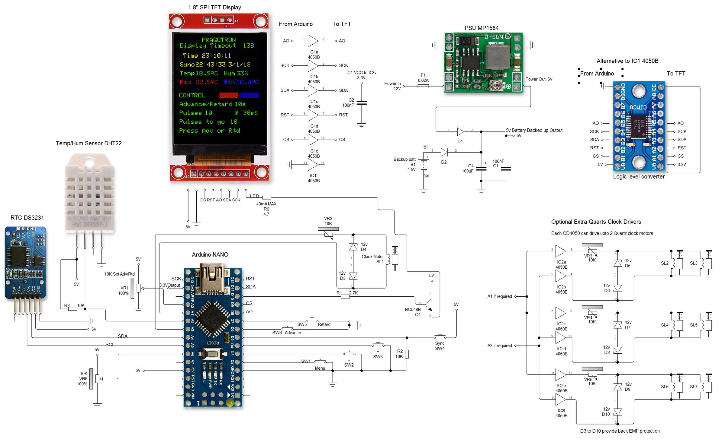 Arduino Quartz Clock Controller : 16 Steps (with Pictures) - Instructables