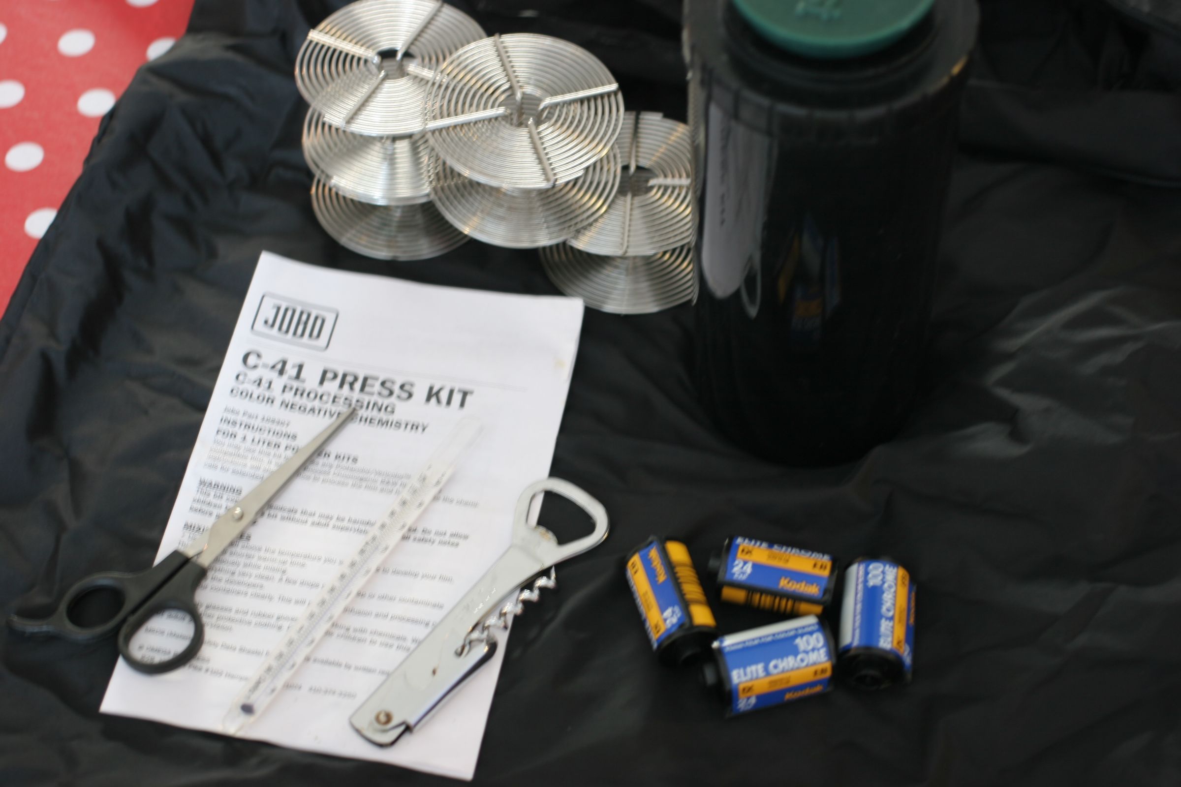 Develop Slide Film With C-41 Chemicals AKA E-6(-) : 13 Steps (with ...