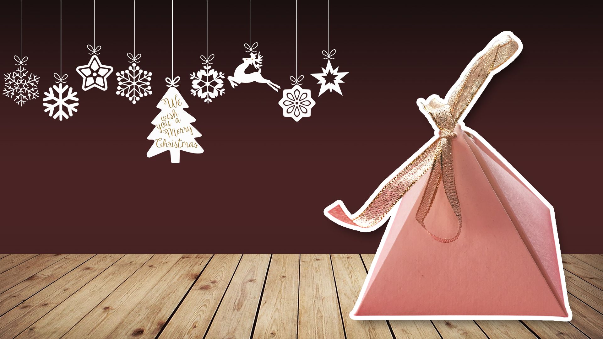 Origami Pyramid Box Tutorial ♥︎ DIY ♥︎ Cute Gift Box ♥︎ | Christmas ...