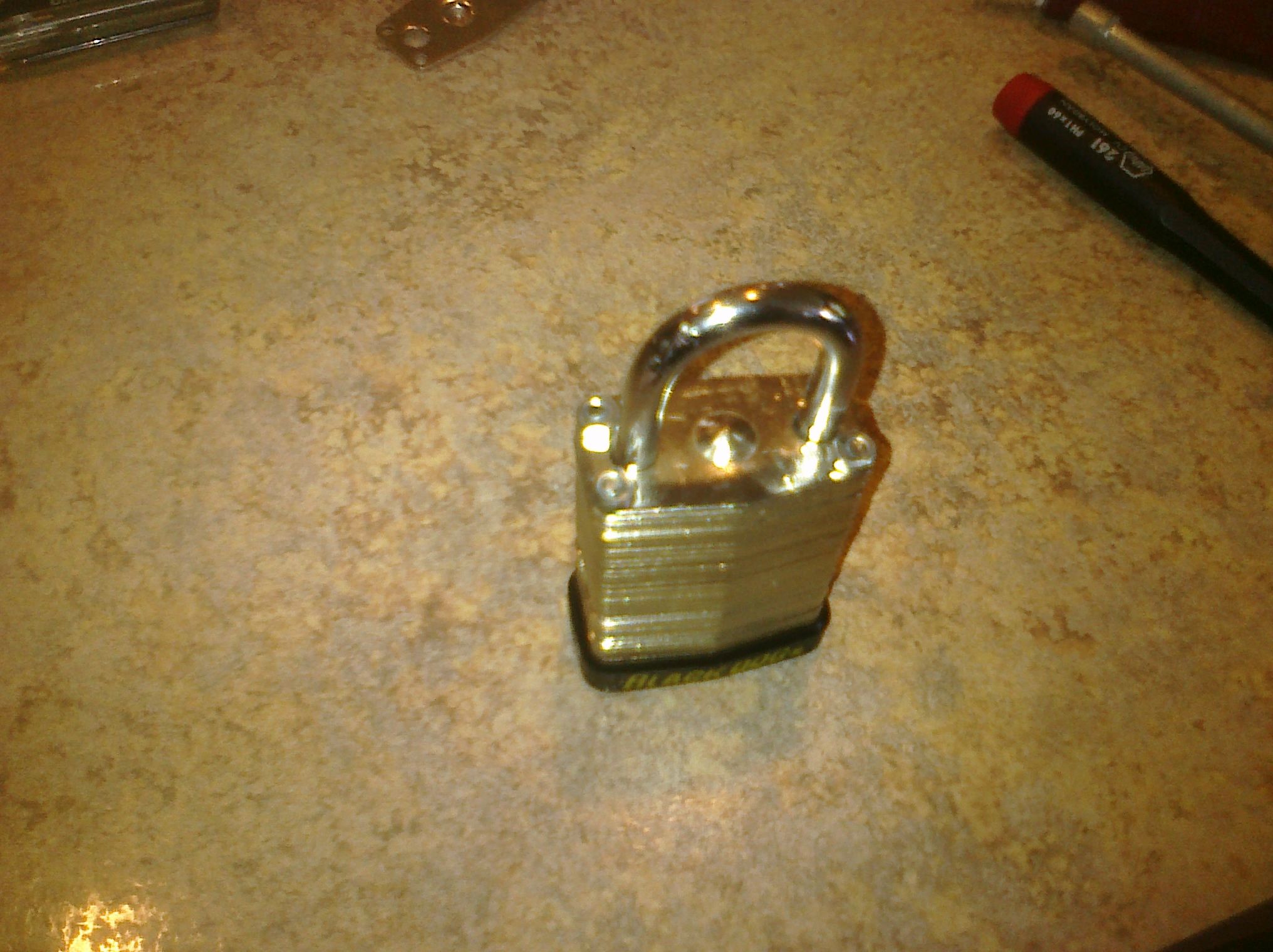 Geocache Padlock With Hidden Compartment : 7 Steps - Instructables